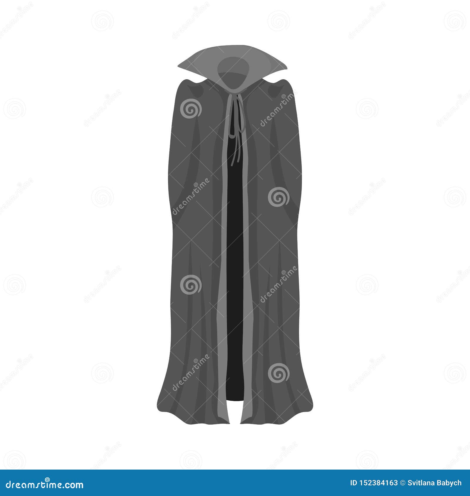 Vector Design of Cape and Vampire Logo. Collection of Cape and Evil ...