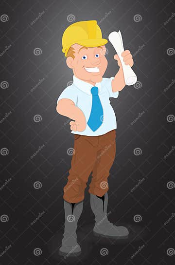 Architectural Engineer stock vector. Illustration of document - 29947729