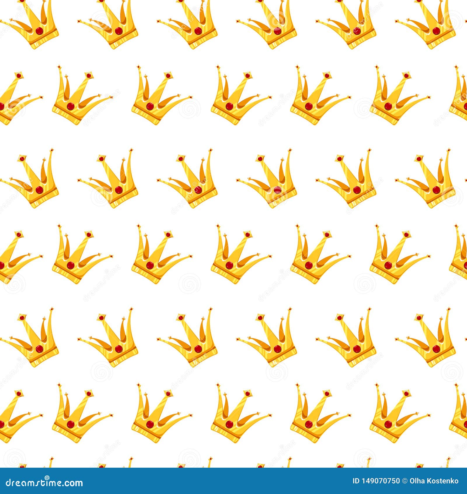 Cartoon Crowns Set For Different Design | CartoonDealer.com #148971915