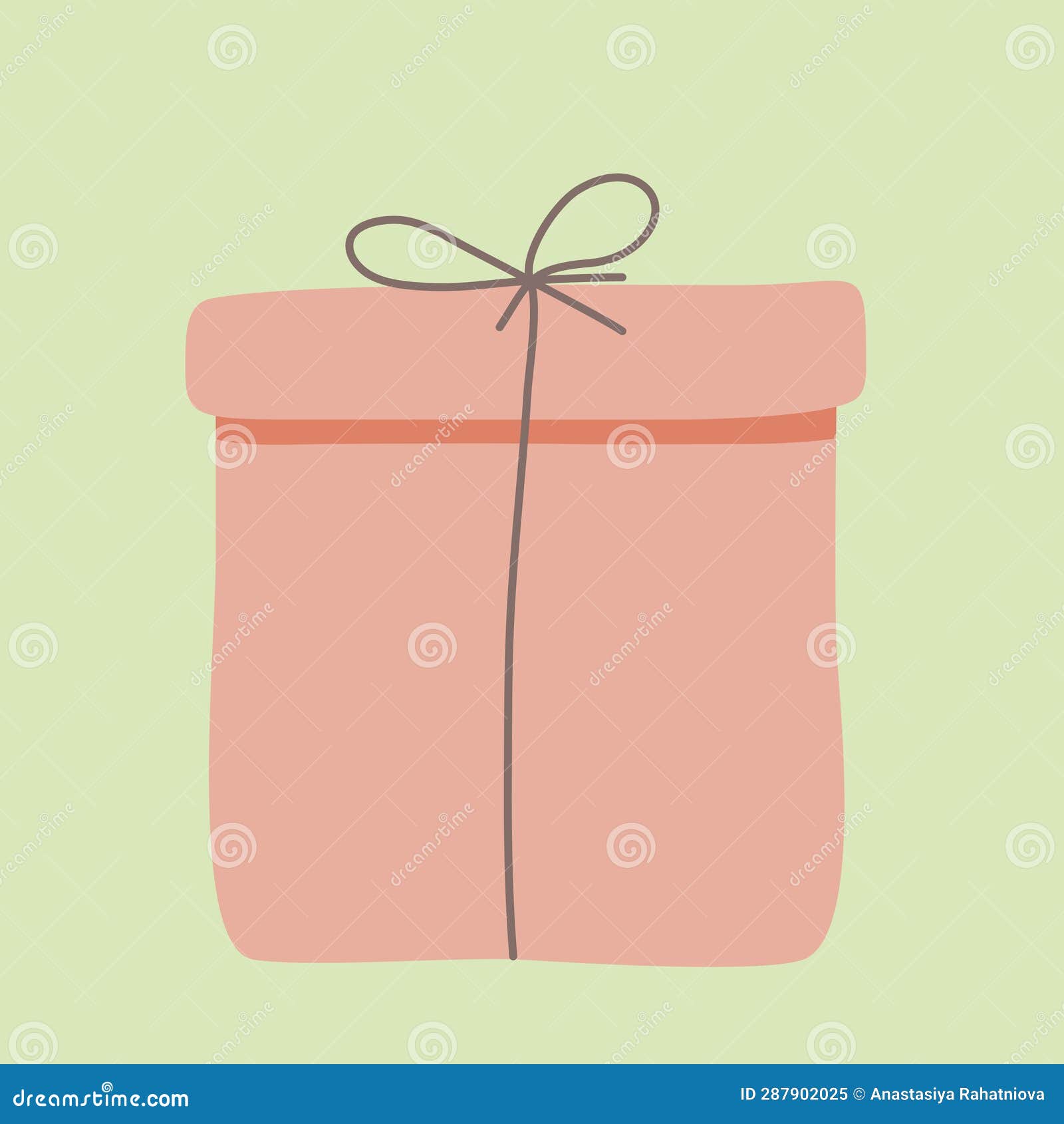 Vector Illustration of Cartoon Hand Drawn Gift Boxes. Stock Vector ...