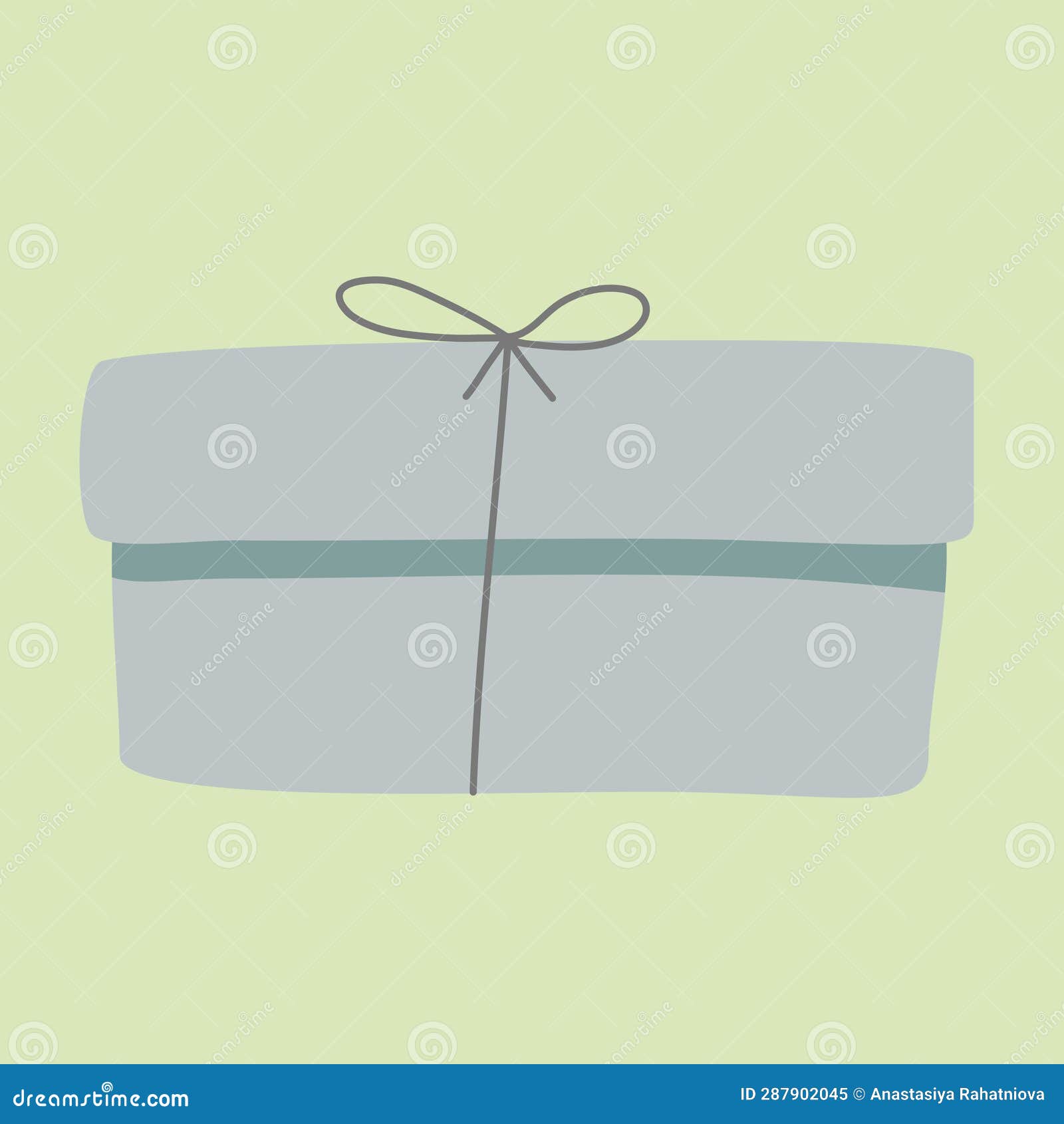 Vector Illustration of Cartoon Hand Drawn Gift Boxes. Stock Vector ...