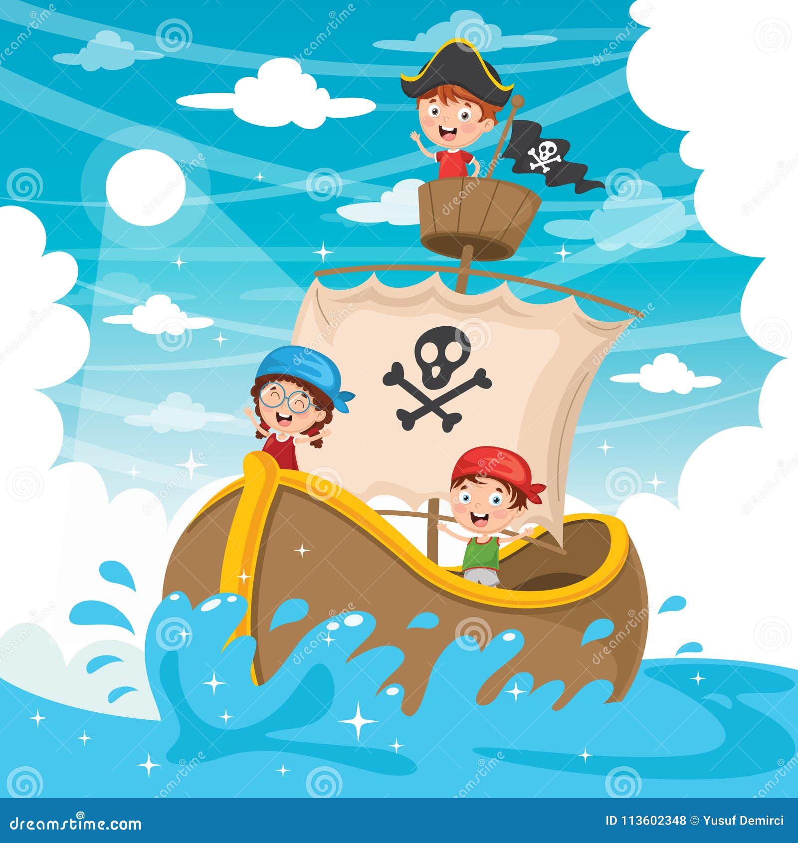Cartoon Pirates For Kids