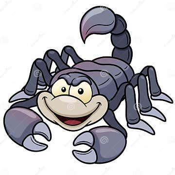 Cartoon scorpion stock vector. Illustration of cute, scorpion - 29889422