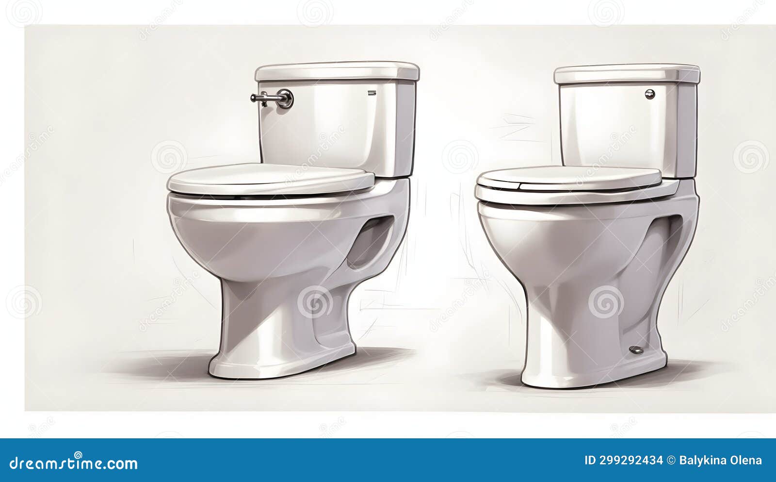 Vector Illustration of Cartoon Toilet Stock Illustration - Illustration ...