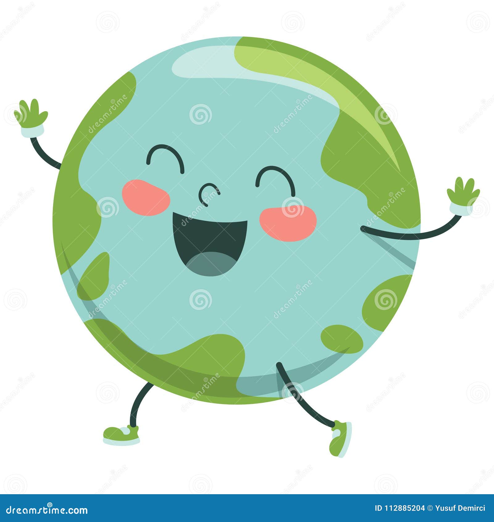 Vector Illustration of Cartoon World Stock Vector - Illustration of ...
