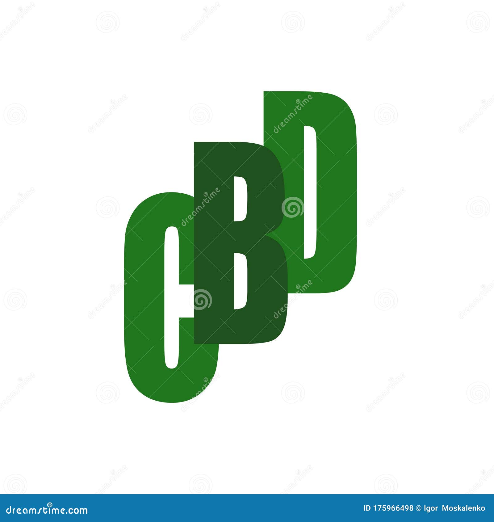 Vector Illustration Cbd Symbol. Stock Vector - Illustration of legal ...