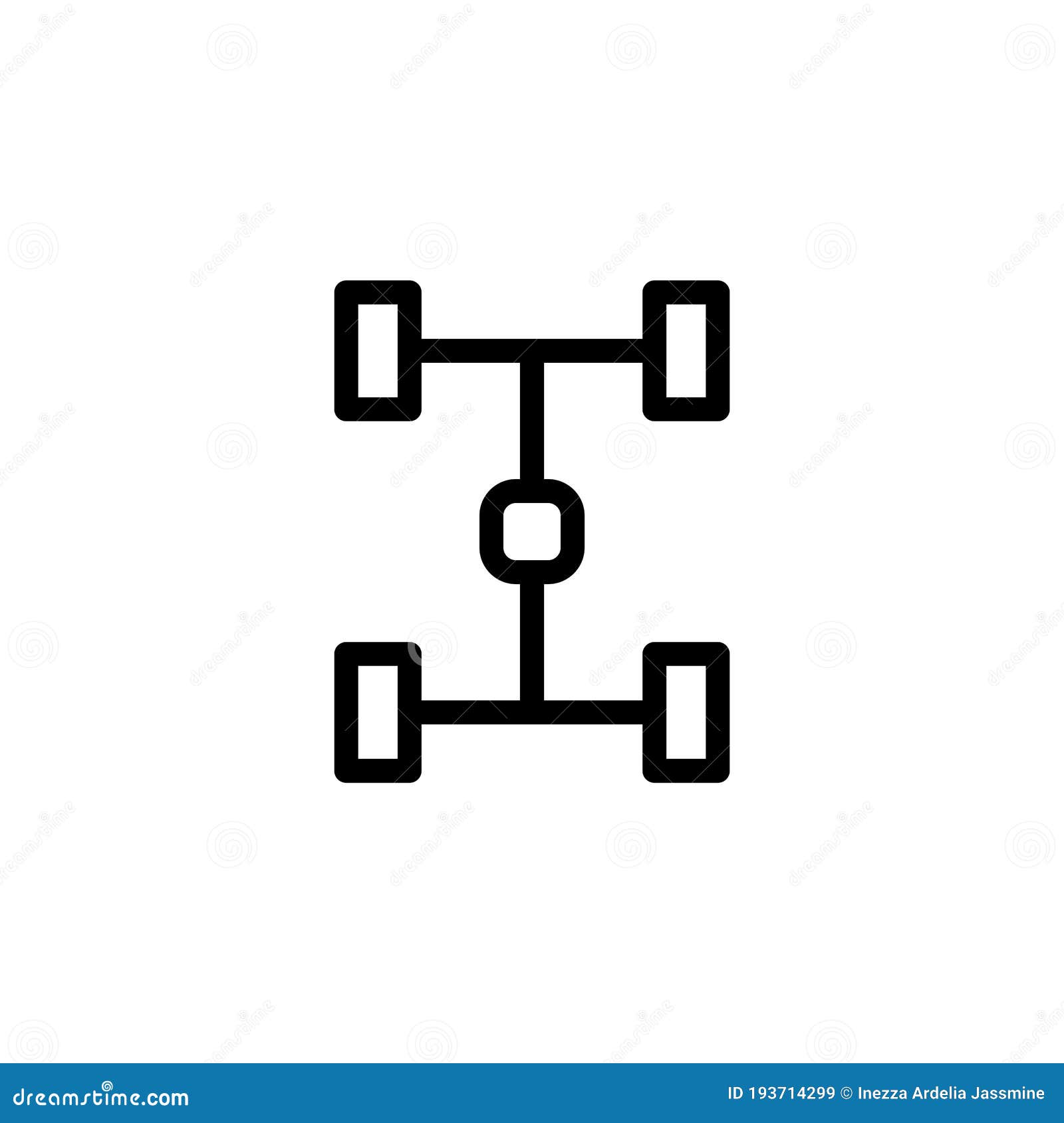 Chassis Icon Vector Design Template Stock Vector - Illustration of ...