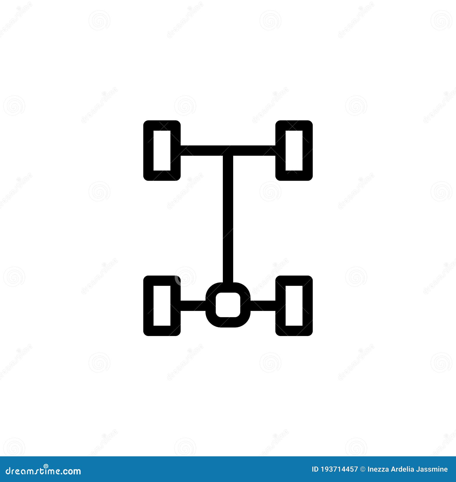 Chassis Icon Vector Design Template Stock Vector - Illustration of ...