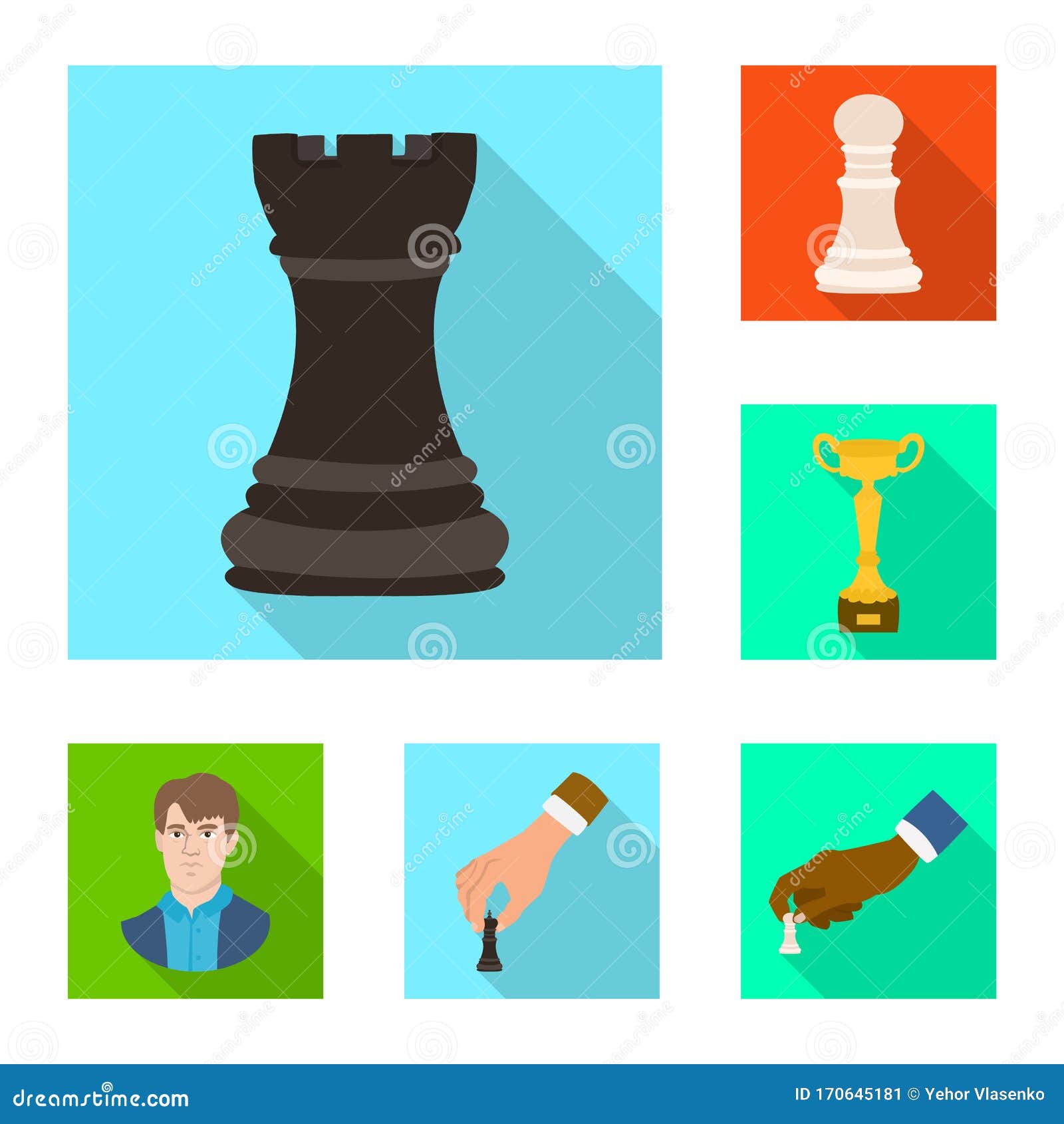 Vector Design of Checkmate and Thin Logo. Collection of Checkmate and ...
