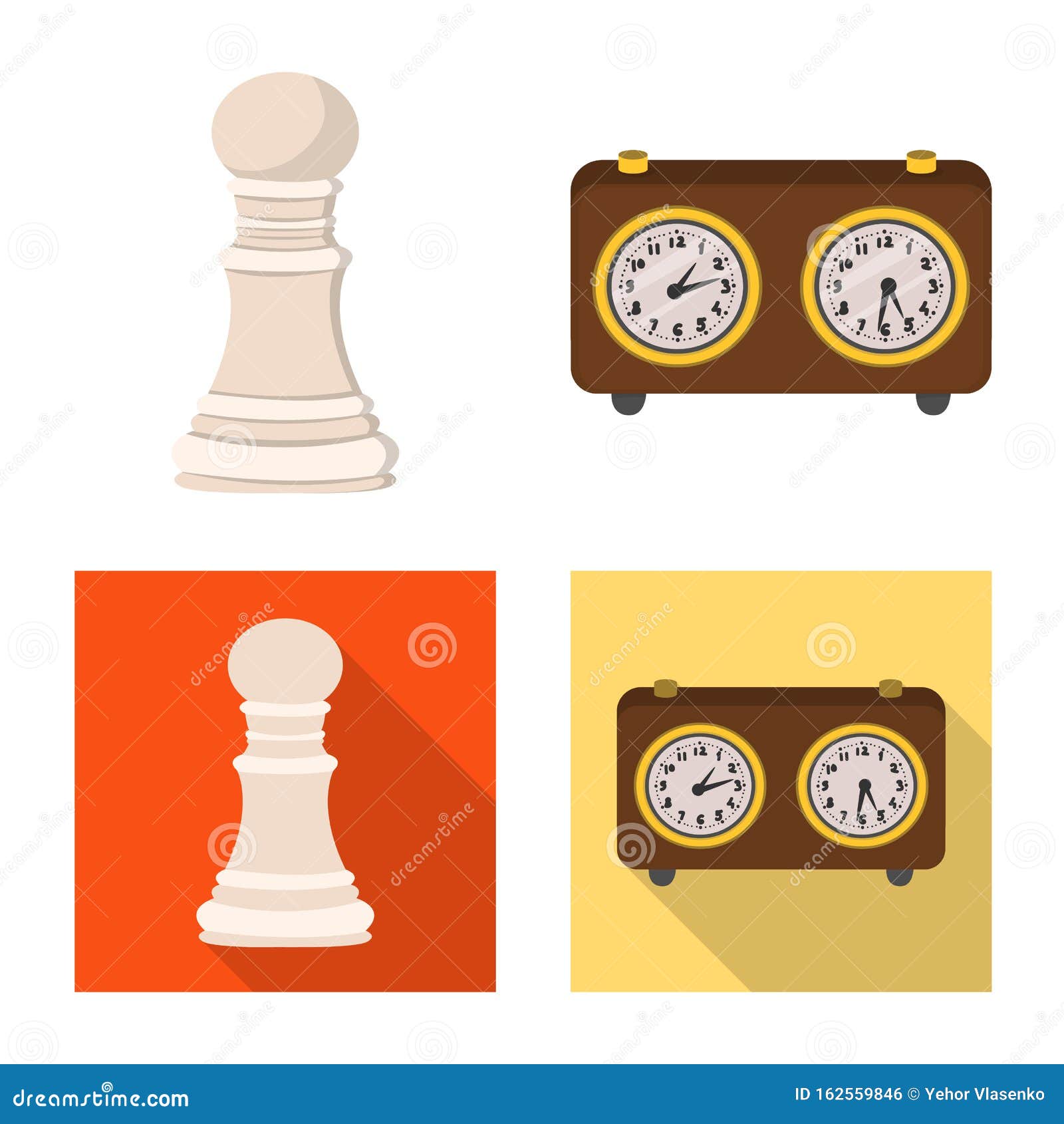Vector Illustration of Checkmate and Thin Logo. Collection of Checkmate ...