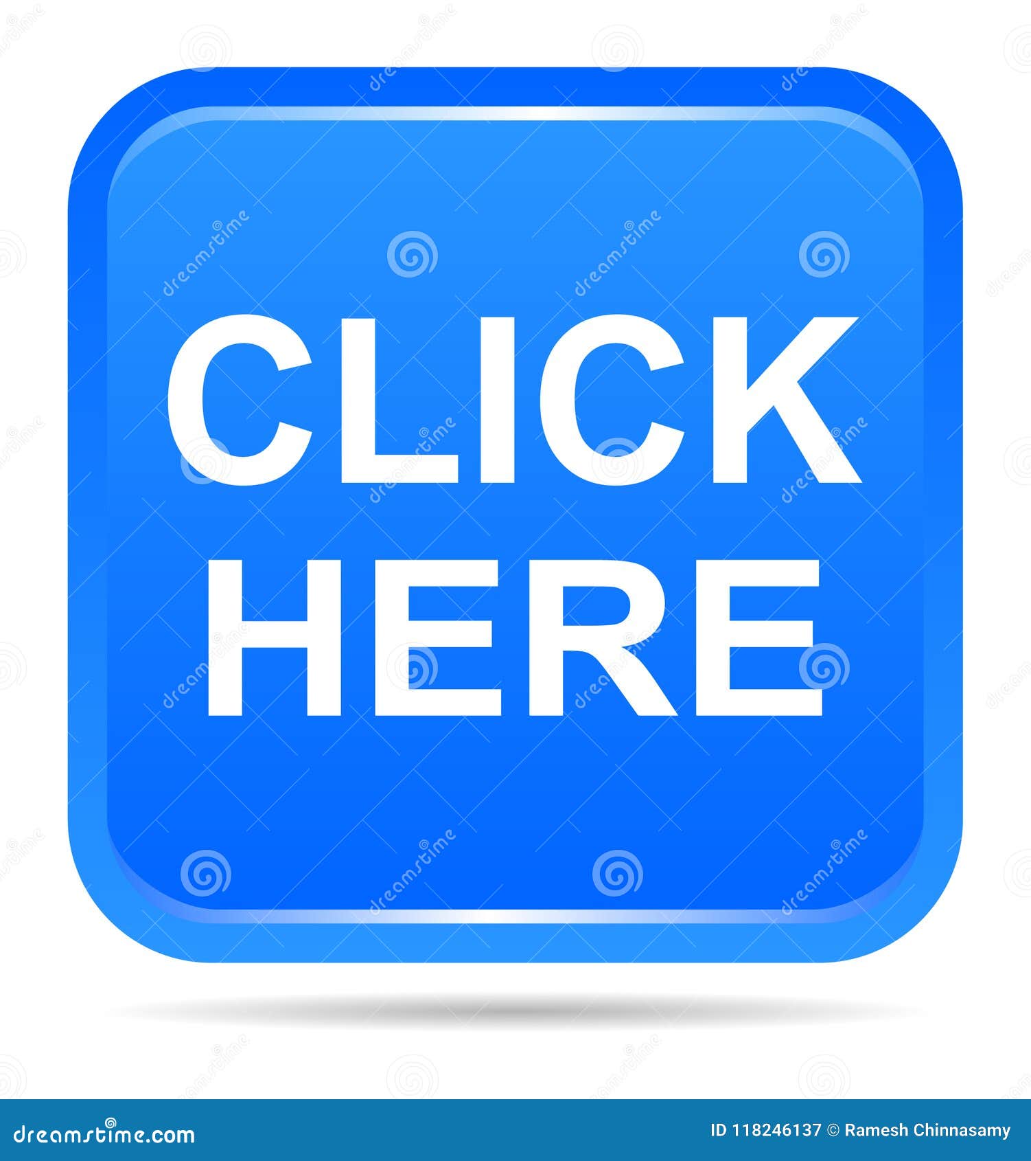 Blue View Button Icon