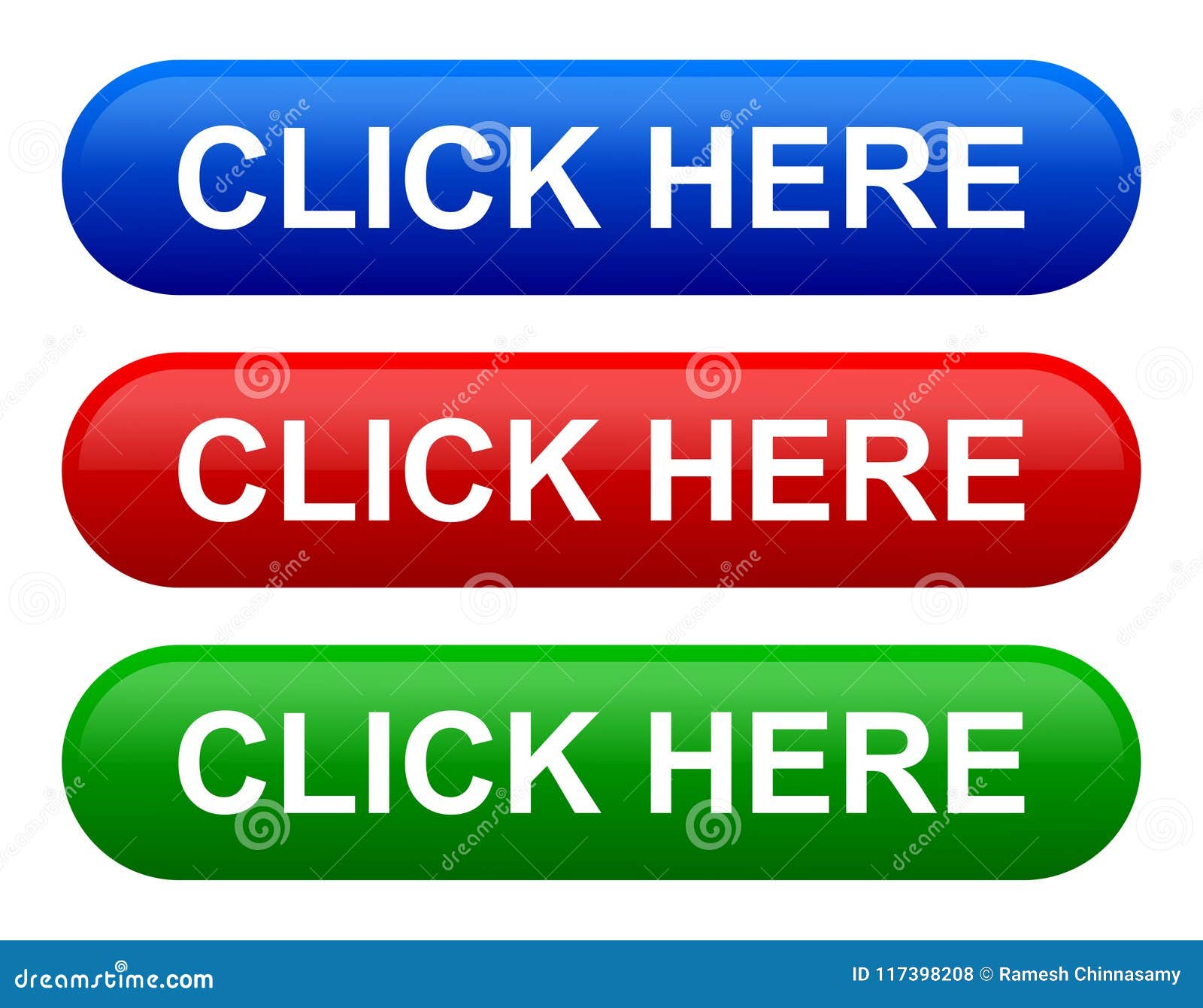 Red Click Here Button