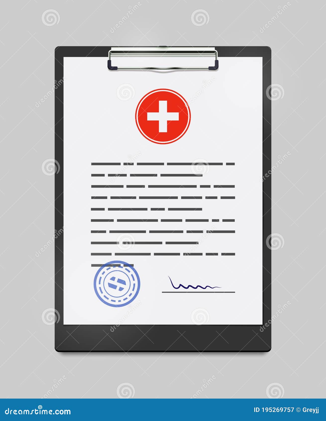 3d Medical Document With Heart And Cardiogram. Heart Diagnostic ...