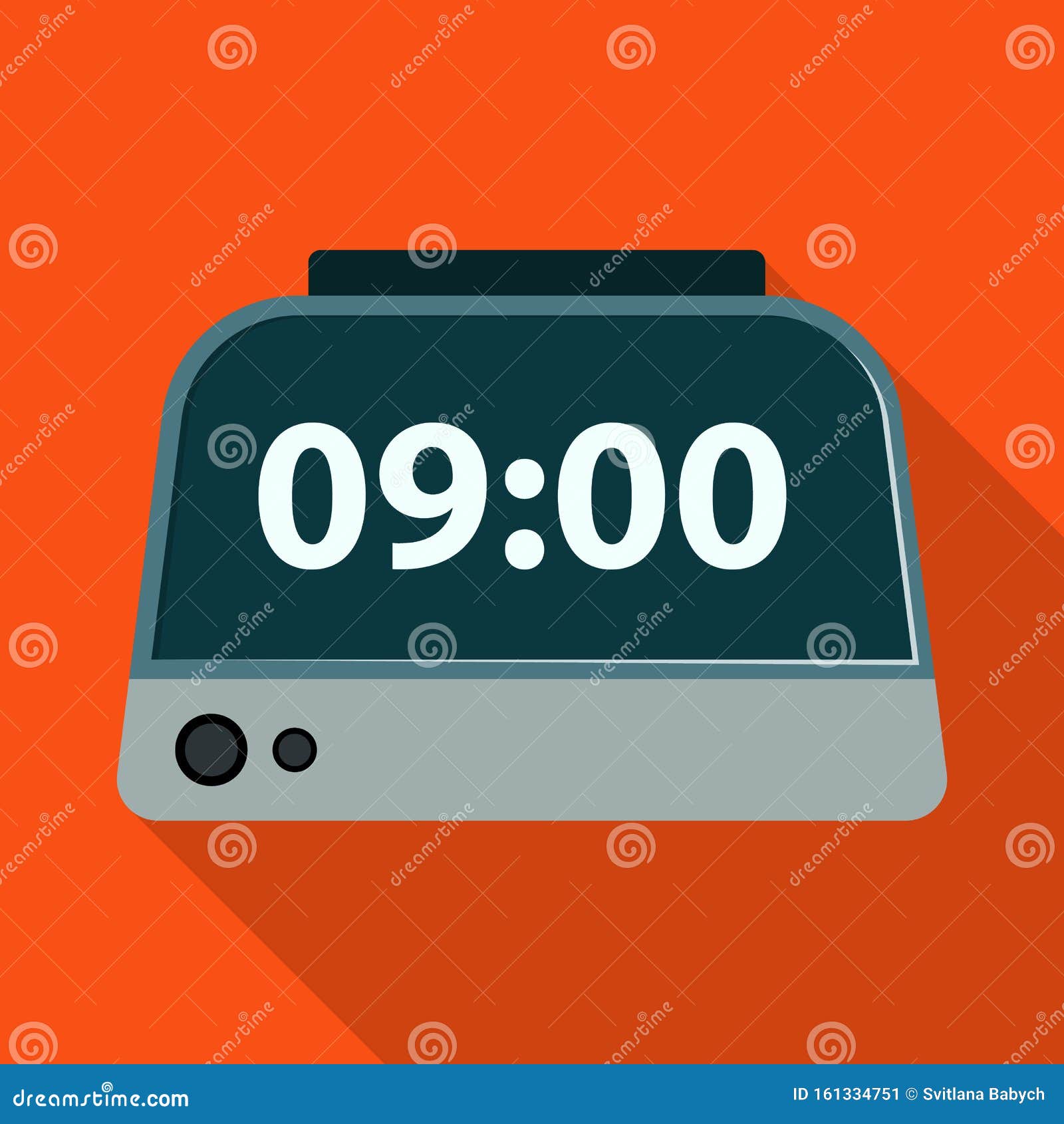 Vector Design of Clock and Timer Sign. Graphic of Clock and Alarm Stock ...