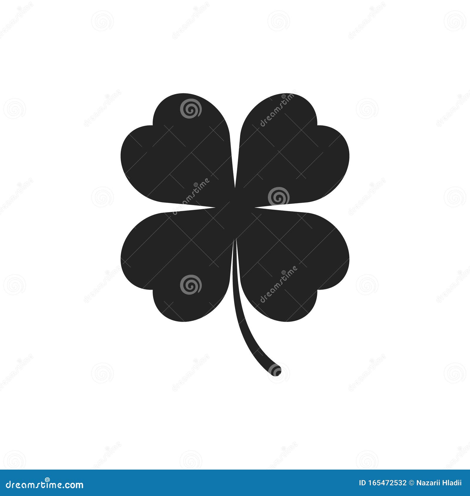 Vector Illustration of Clover Icon. Isolated. Eps10. Stock Vector ...