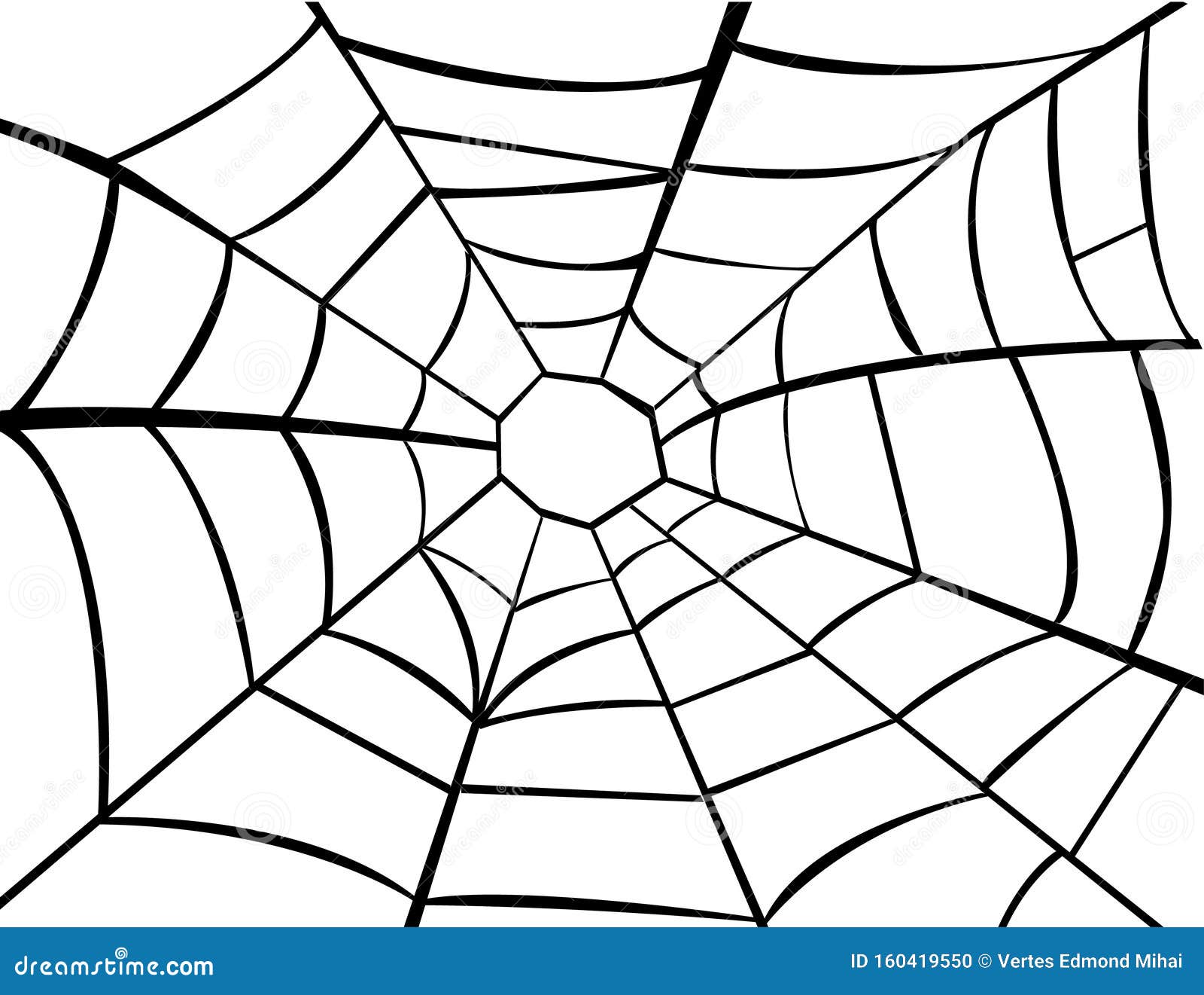 Vector Illustration of Cobweb Stock Vector - Illustration of risk ...