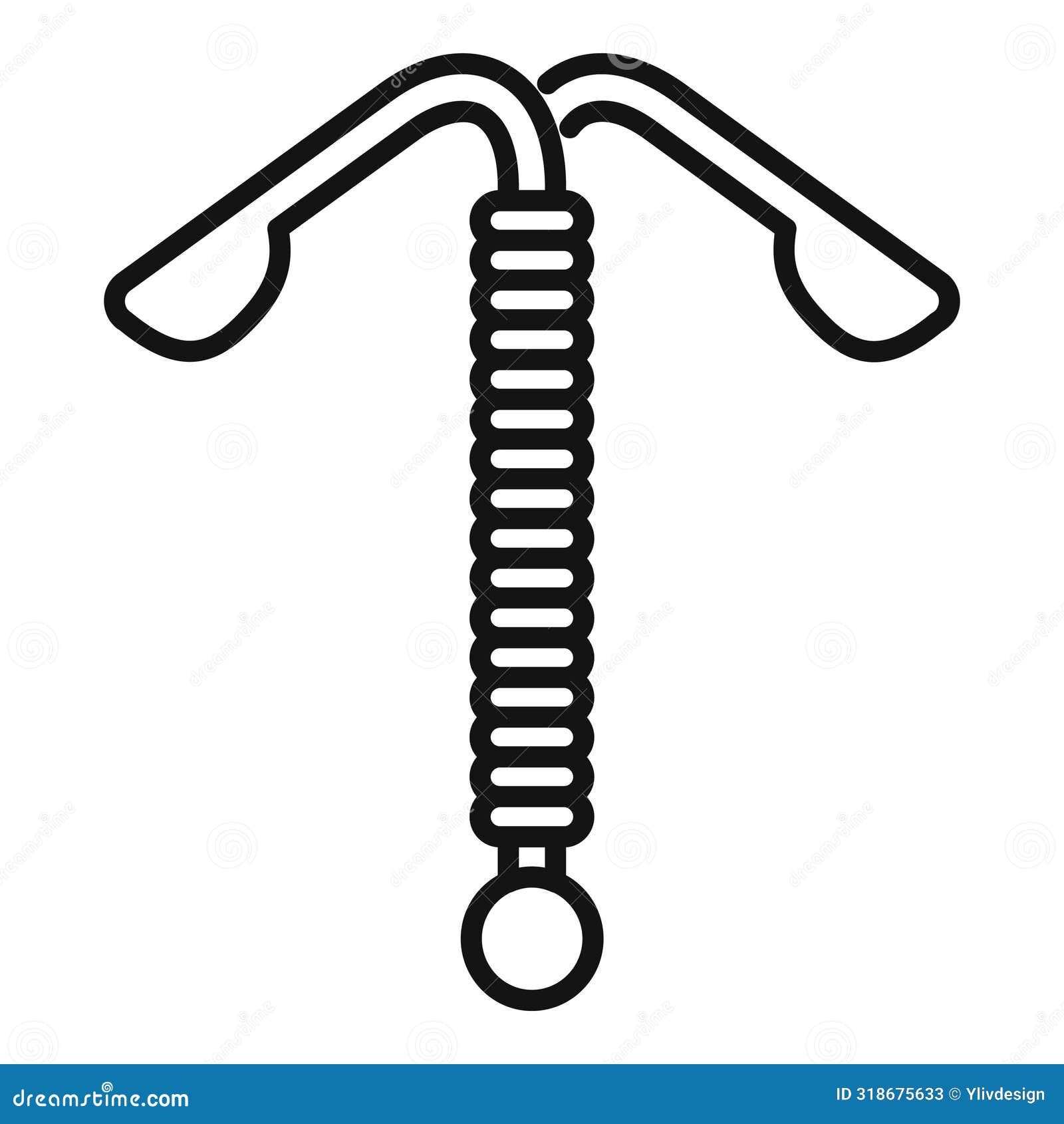 Tension Spring Black Icons Vector Illustration | CartoonDealer.com ...