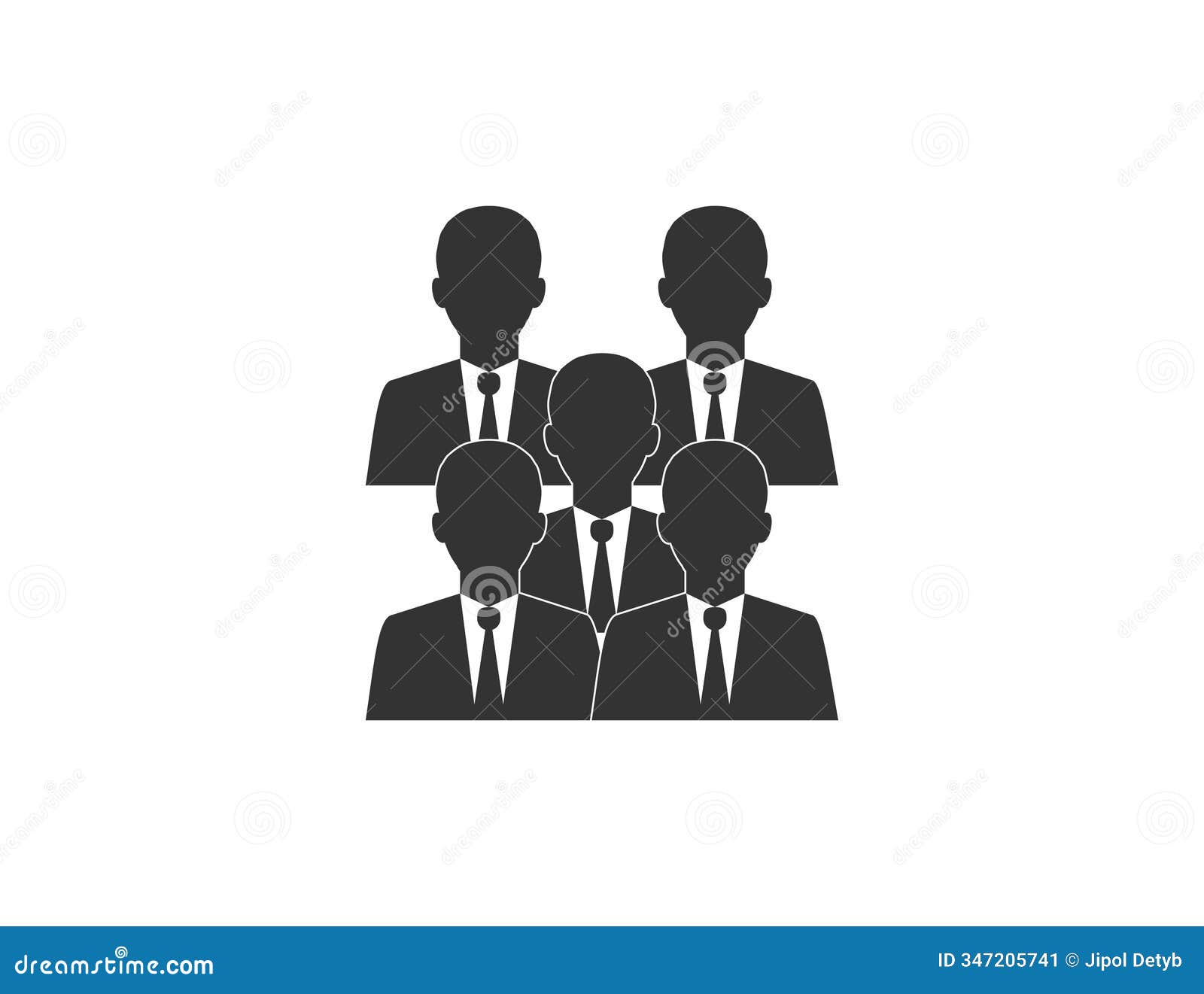 Colleague, Corporate Icon. Vector Illustration. Stock Illustration ...