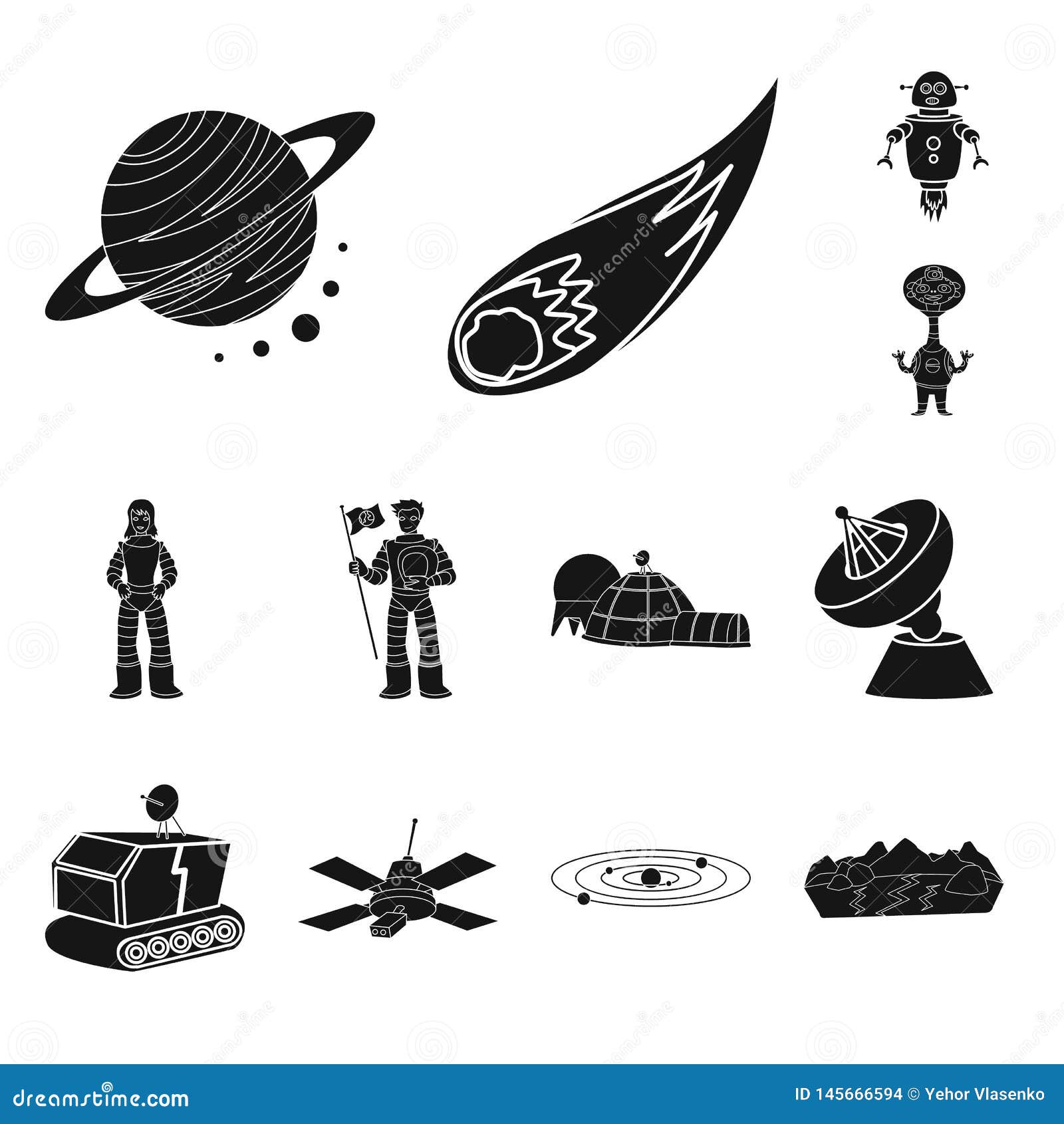 Vector Design of Colonization and Sky Logo. Collection of Colonization ...