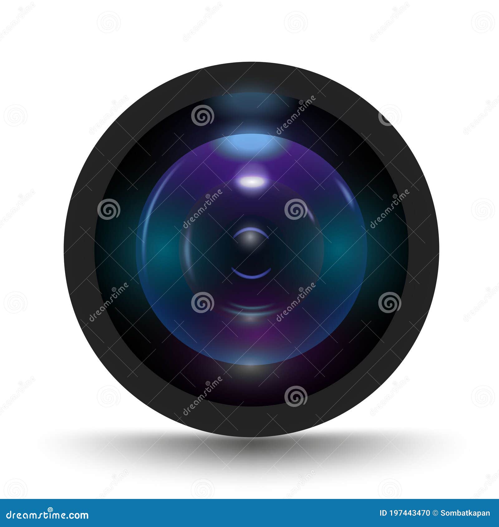 Colorful Camera Shutter Logo , Illustration. Stock Photo ...