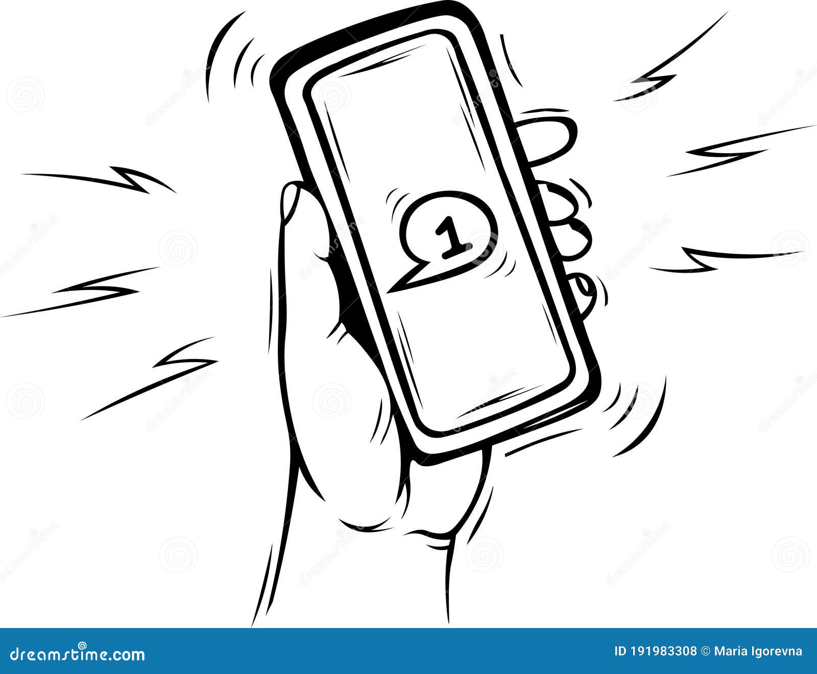 Vector Illustration Communication of a Hand Drawn Sketch Mobile Phone ... Vector Illustration Communication of a Hand Drawn Sketch Mobile Phone ...