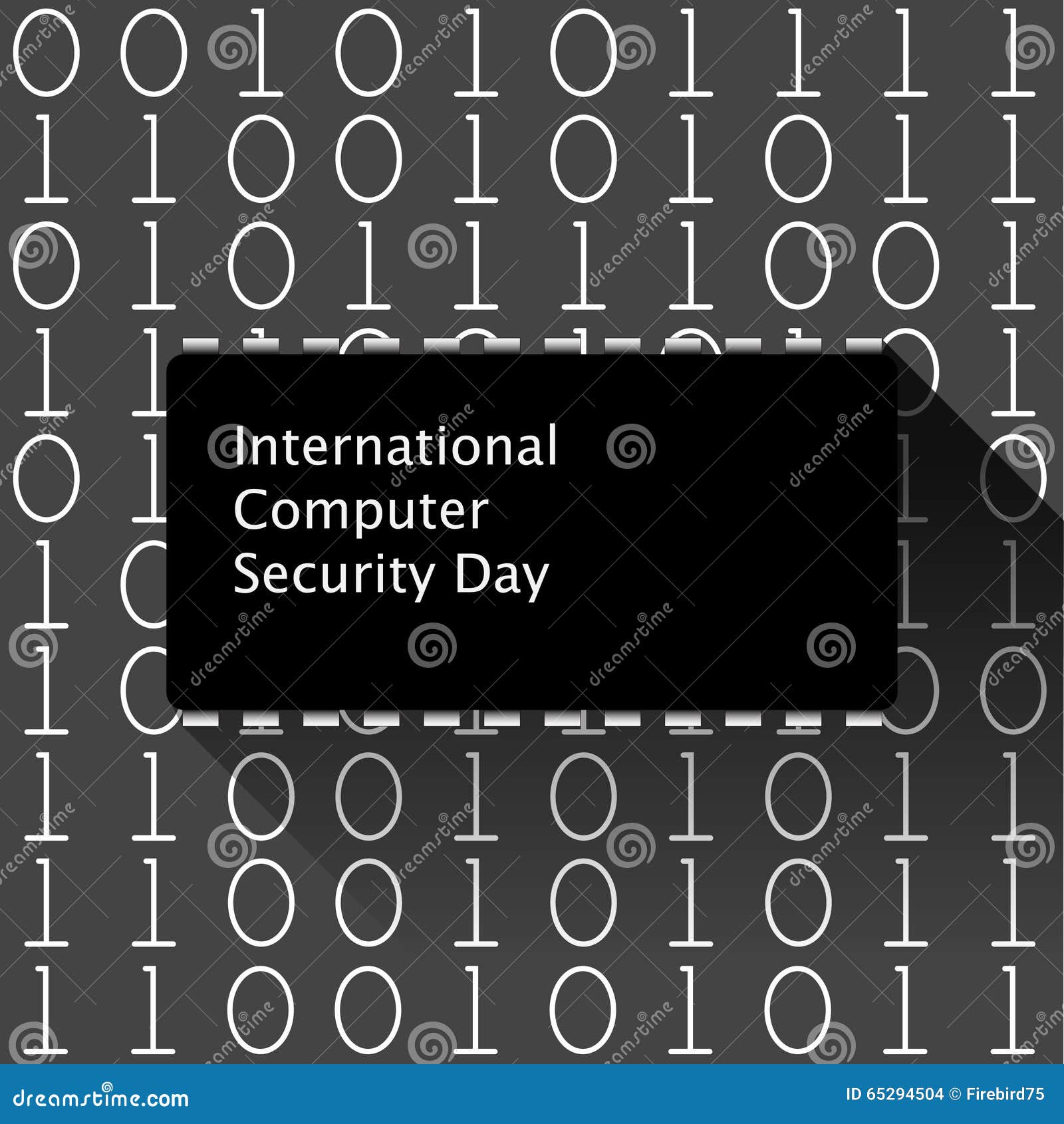 Vector Illustration of Computer Security Day Stock Vector ...