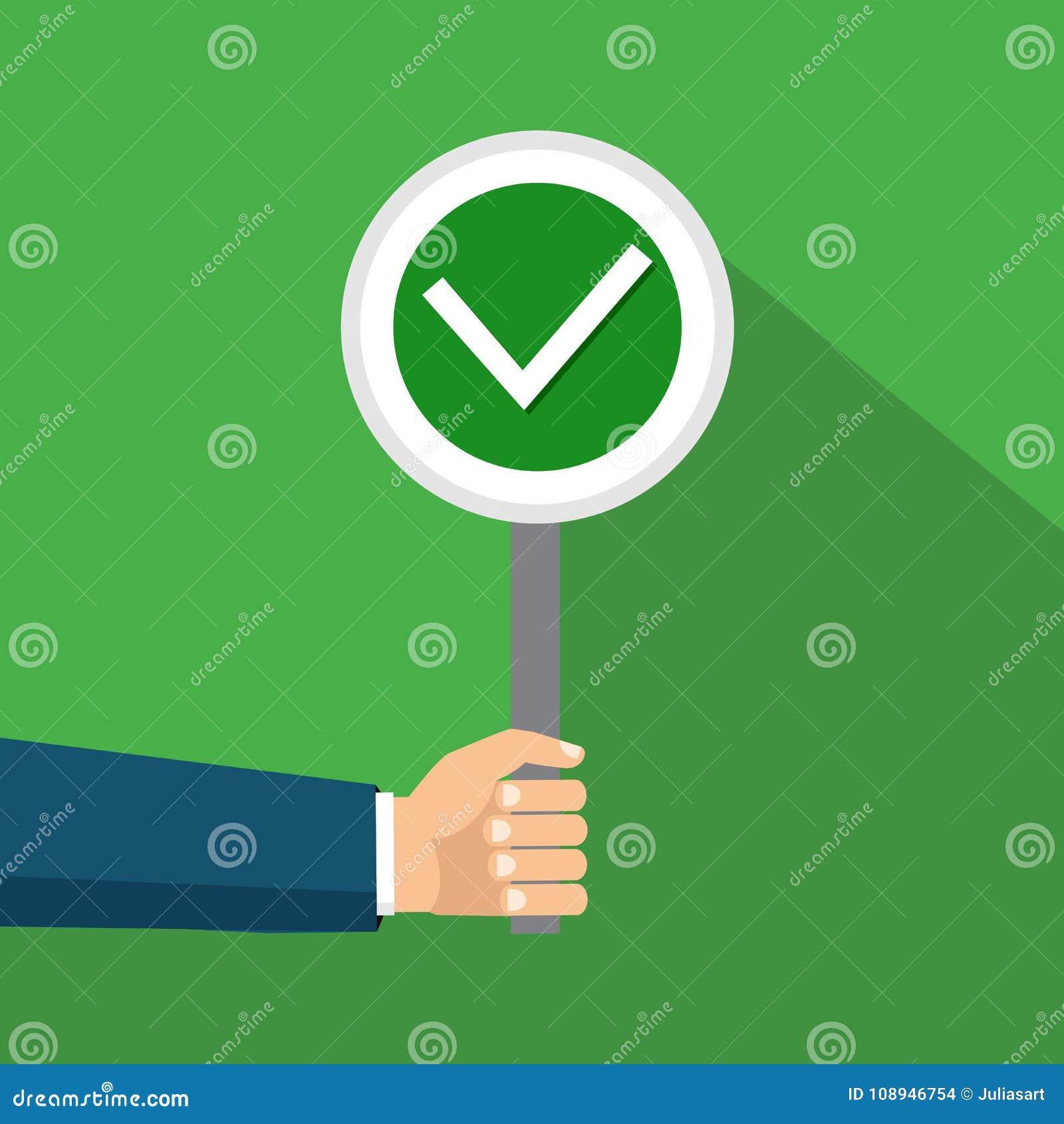 Vector Illustration. the Concept of Choice, the Right Choice Stock ...