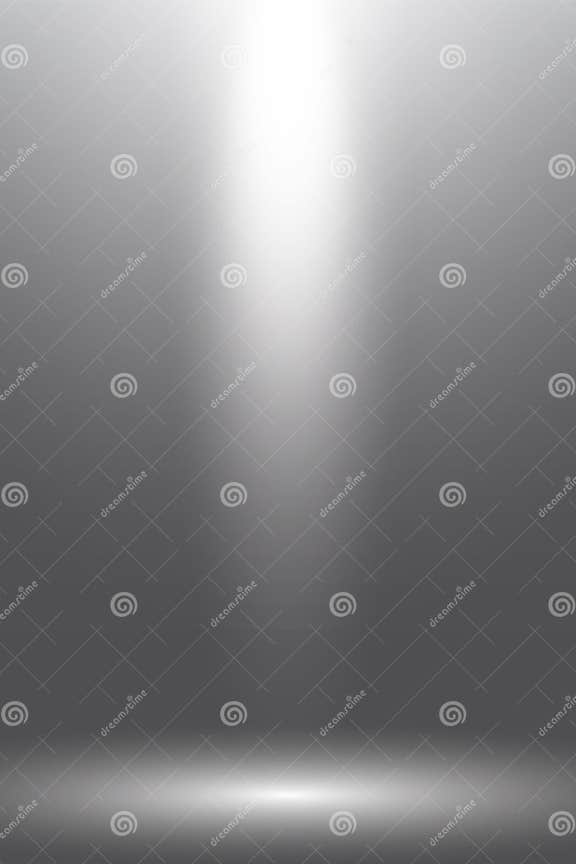 Grey Background with Spotlight. Vector Illustration Concept Design ...