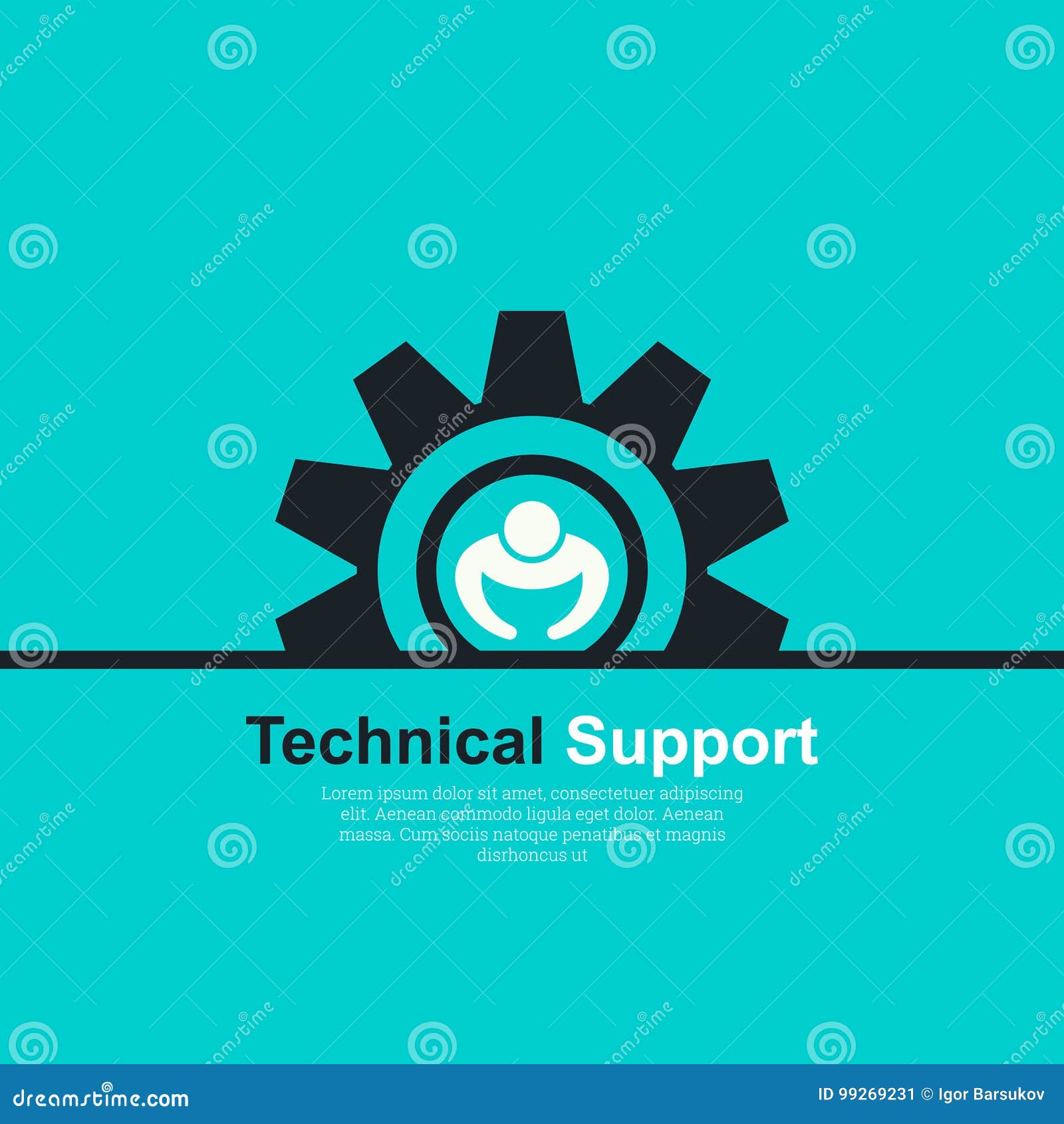 Vector illustration with stock vector. Illustration of service - 99269231