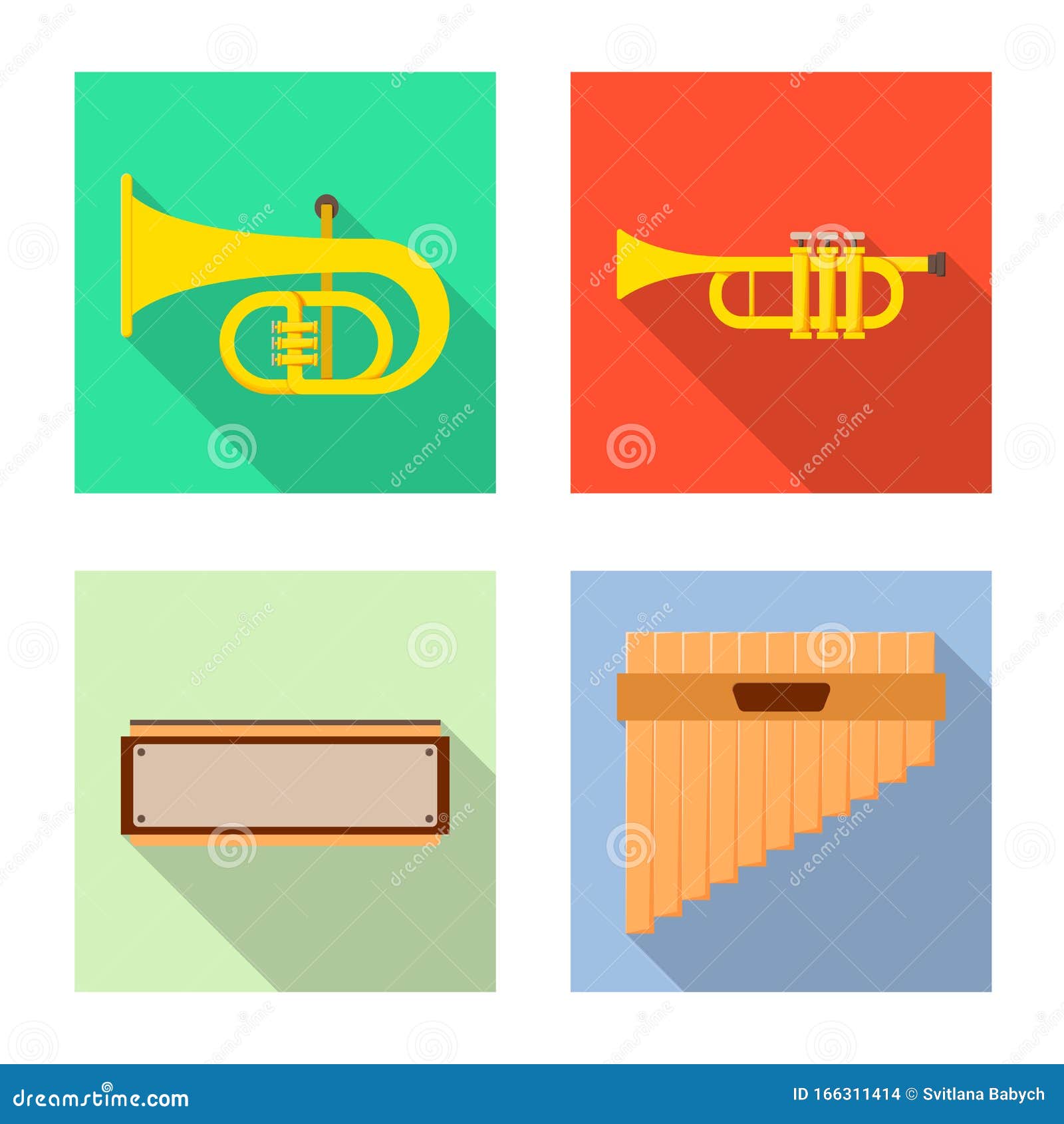 Vector Illustration of Concert and Classical Icon. Collection of ...