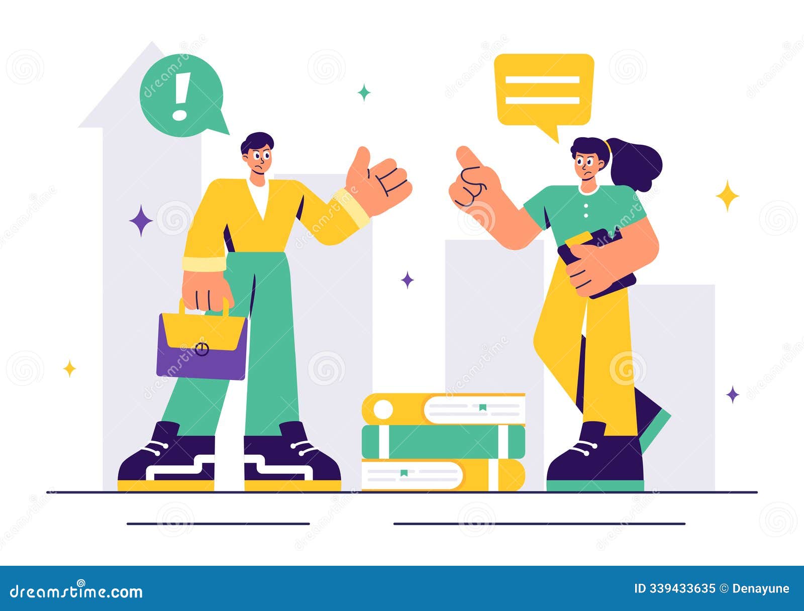 Disagreements Cartoons, Illustrations & Vector Stock Images - 351 ...