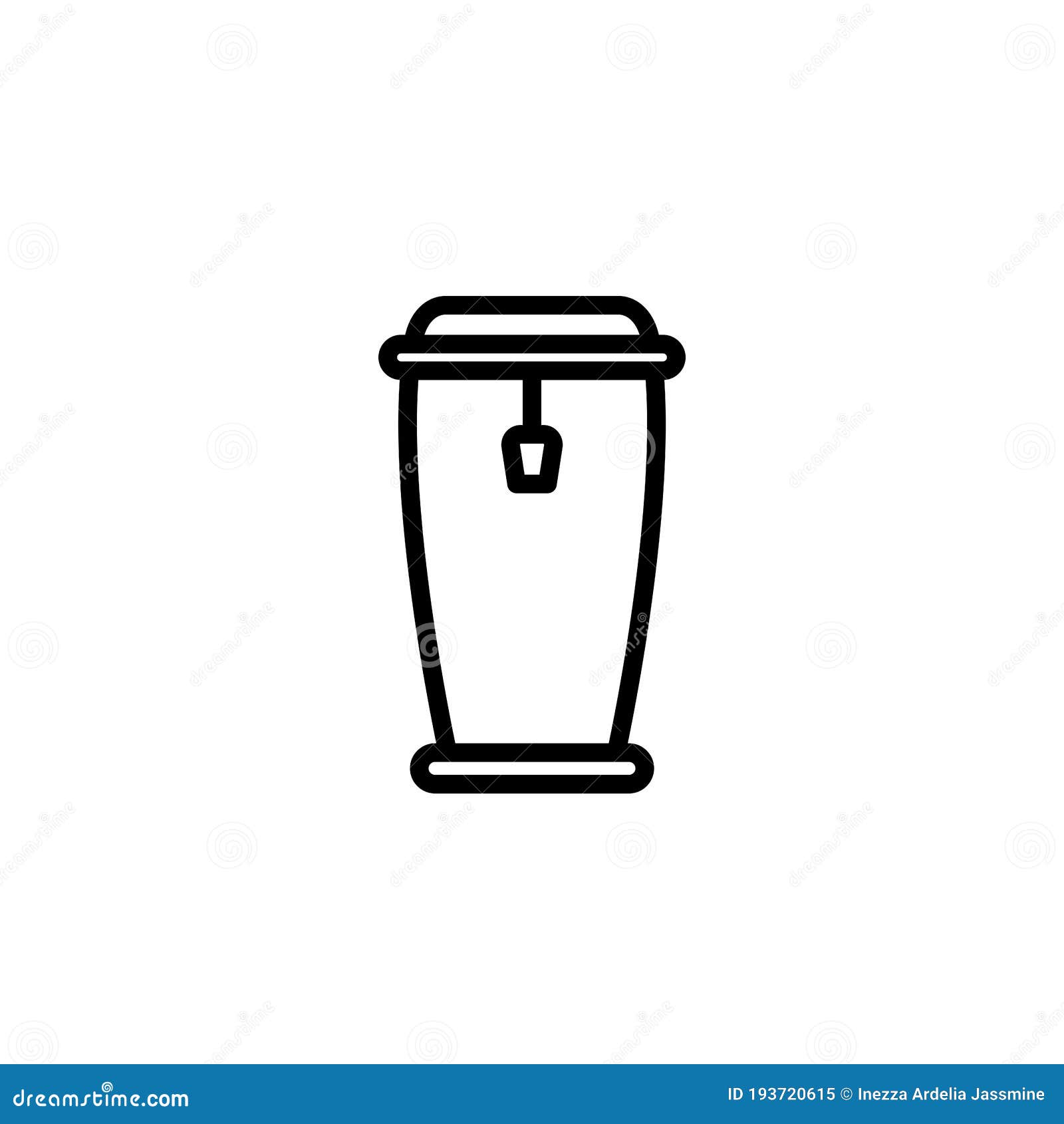 Conga Icon Vector Design Template Stock Vector - Illustration of ...