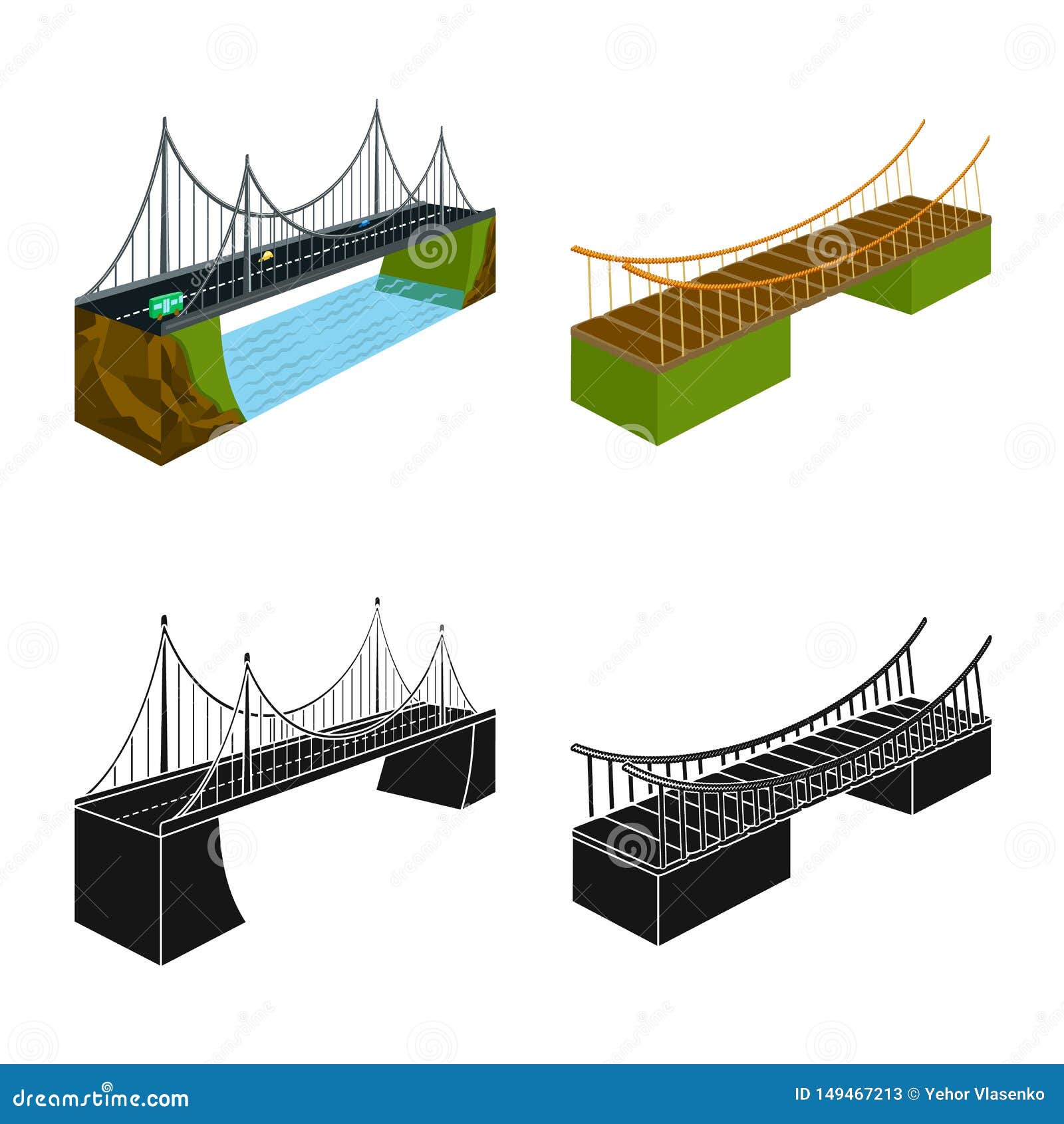 Vector Illustration Of Connection And Design Symbol Collection Of