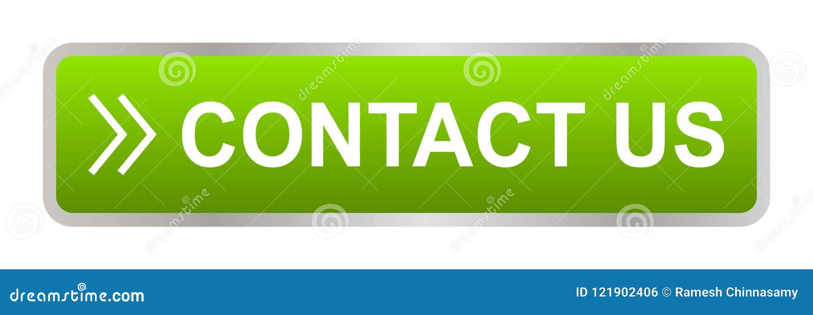 Contact us button stock vector. Illustration of colorful - 121902406
