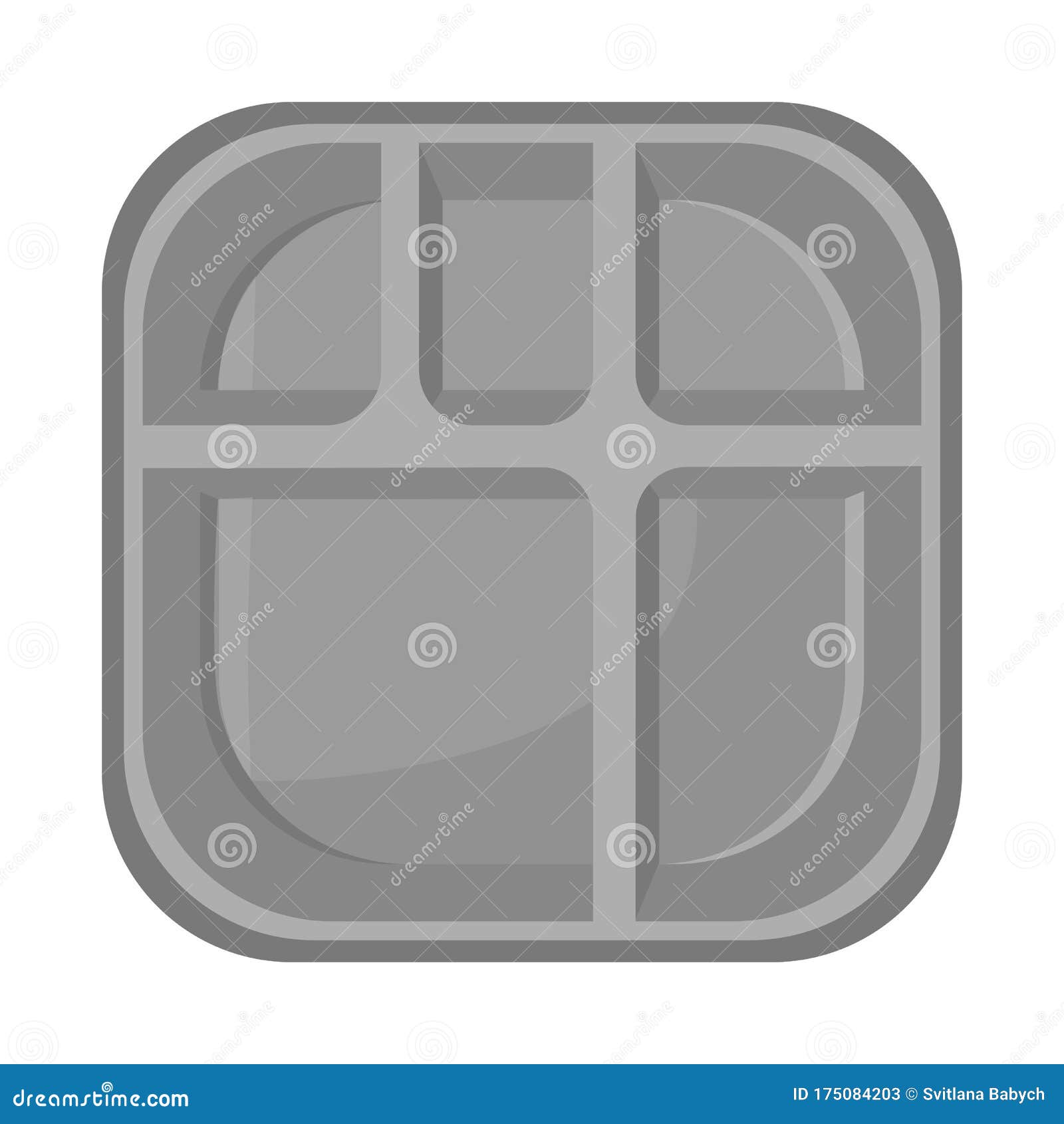 Vector Design of Container and Cardboard Sign. Set of Container and ...