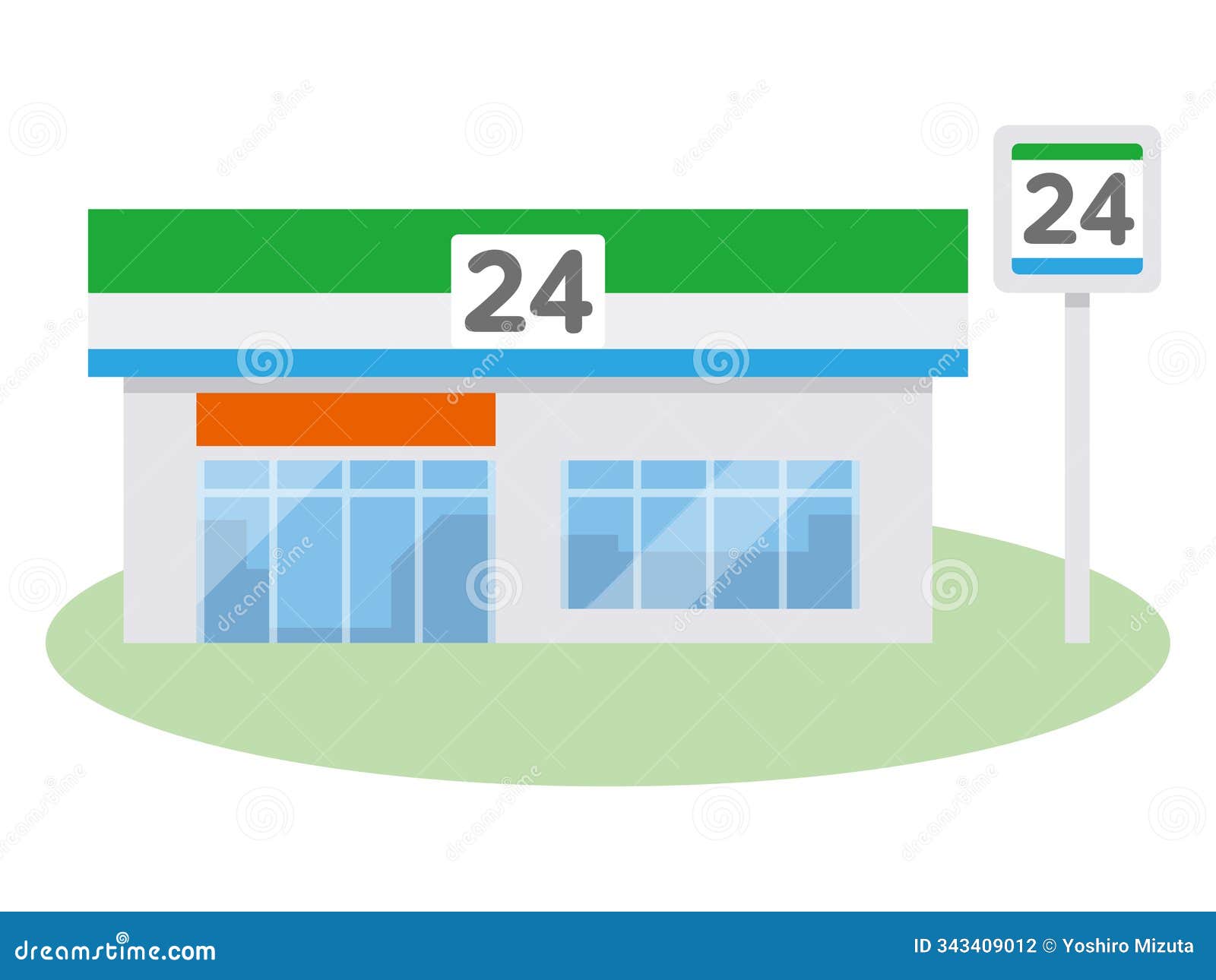 Convenience Store, Shopping Basket Glowing Purple Neon Sign Or LED ...