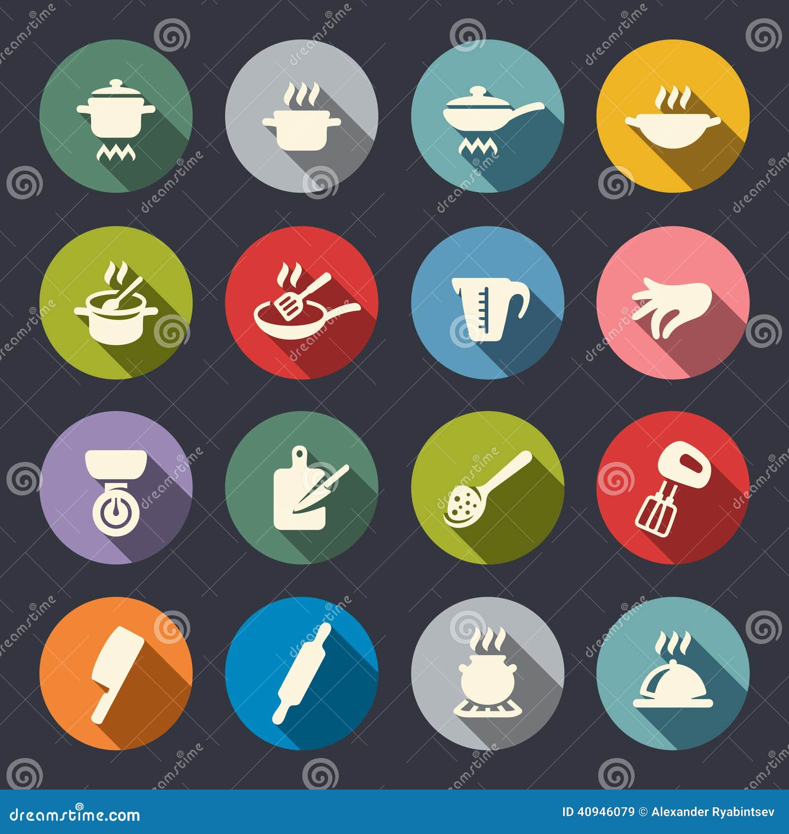 Cooking Icon Vector Isolated On White Background, Cooking Sign ...