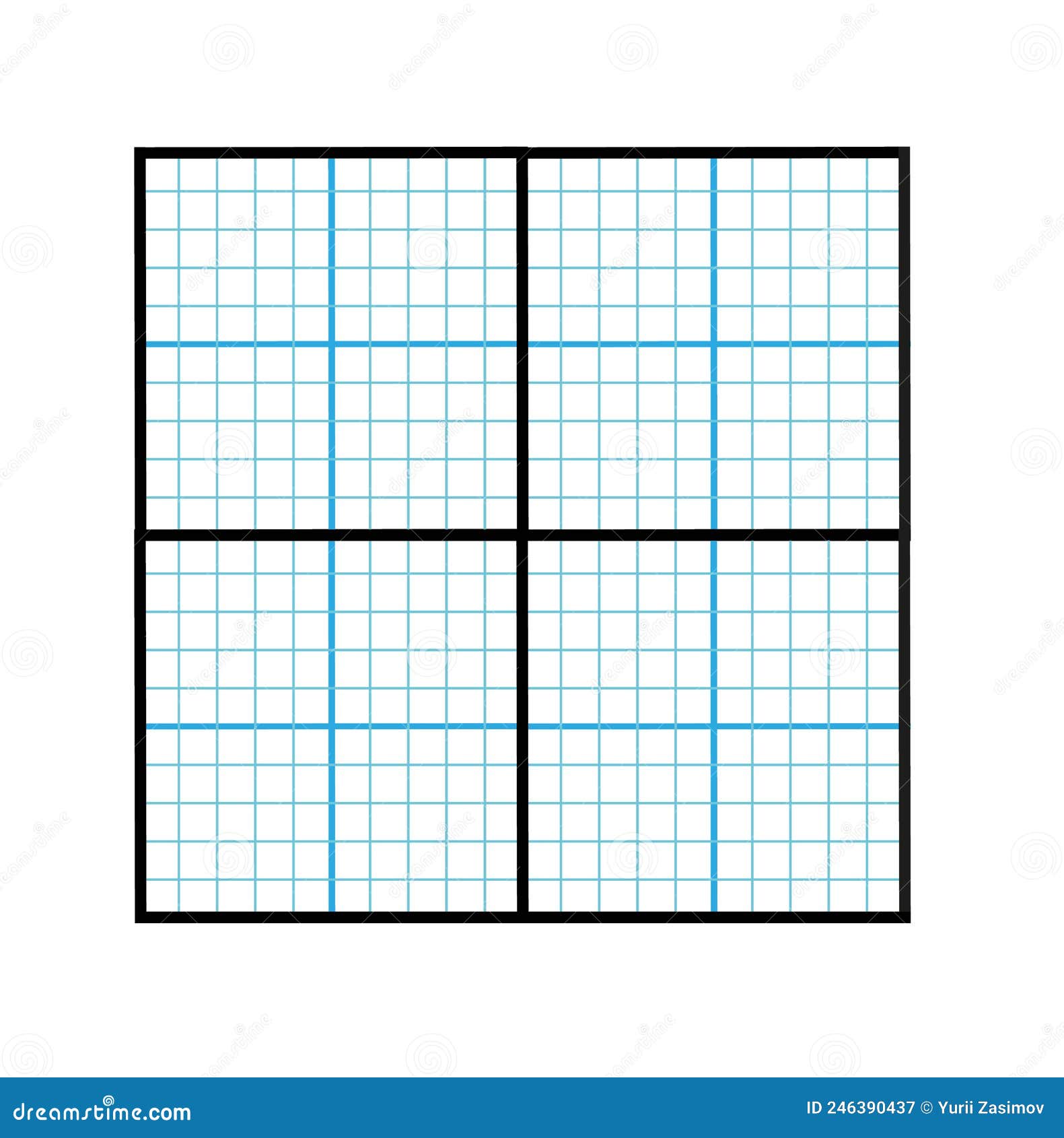 Vector Illustration of Corner Rulers from Isolated on White Background ...