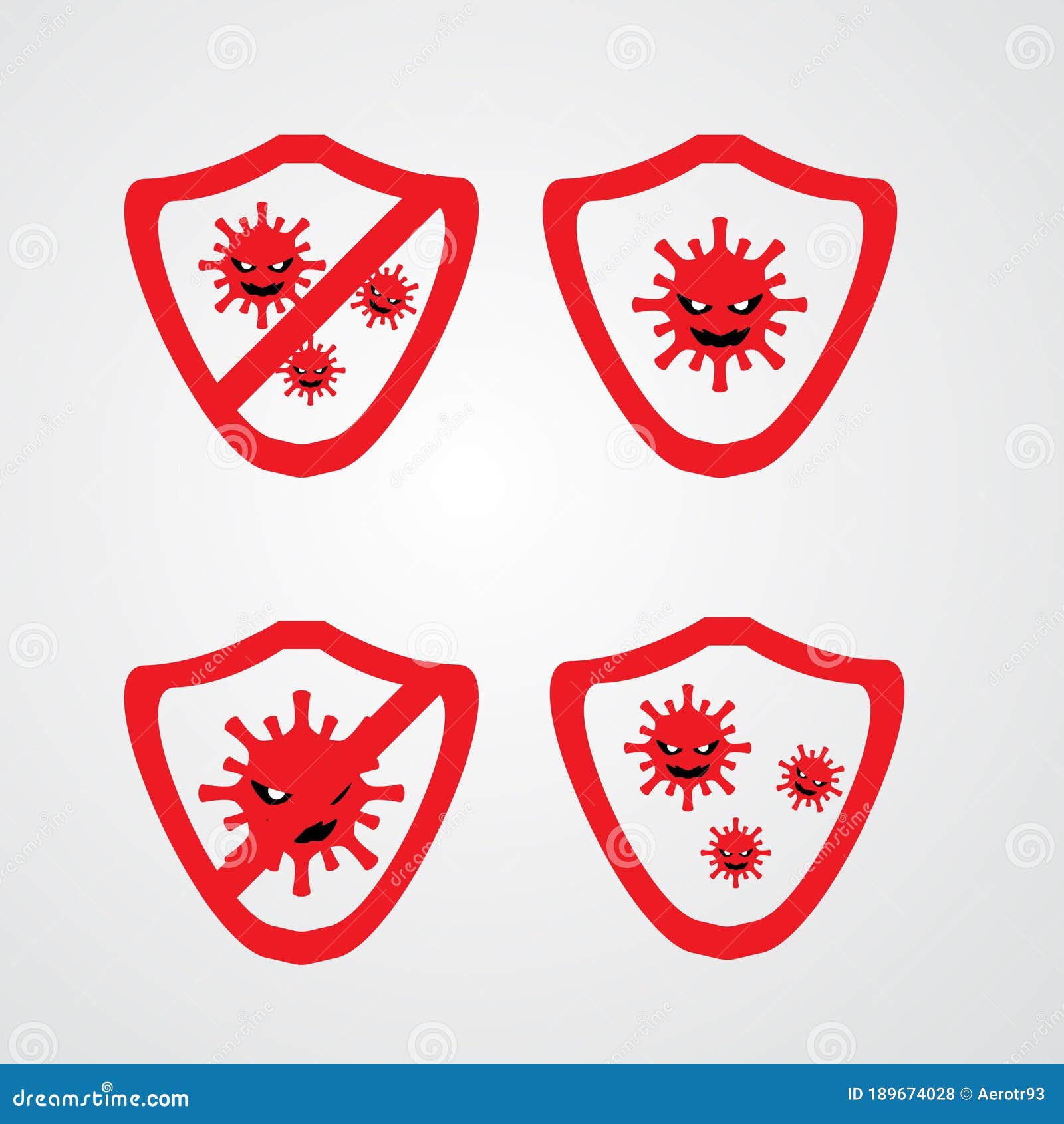 Vector Illustration of Corona Virus Covid-19 Disease Stock Vector ...