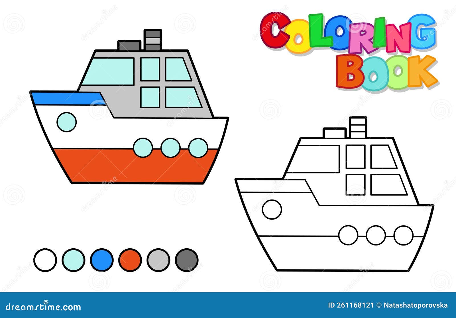 Cruise Ship Drawing For Kids