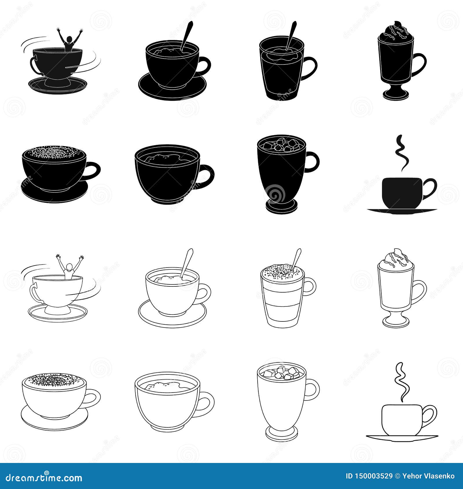 Coffe Symbol Stock Illustrations – 5,636 Coffe Symbol Stock ...