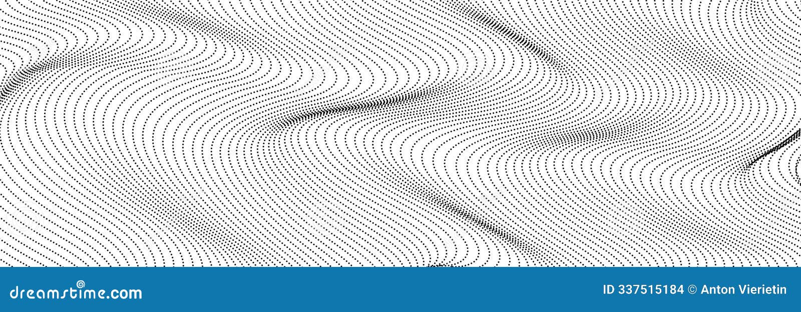 Vector Illustration. Curved Lines and Networks Symbolize Interconnected ...