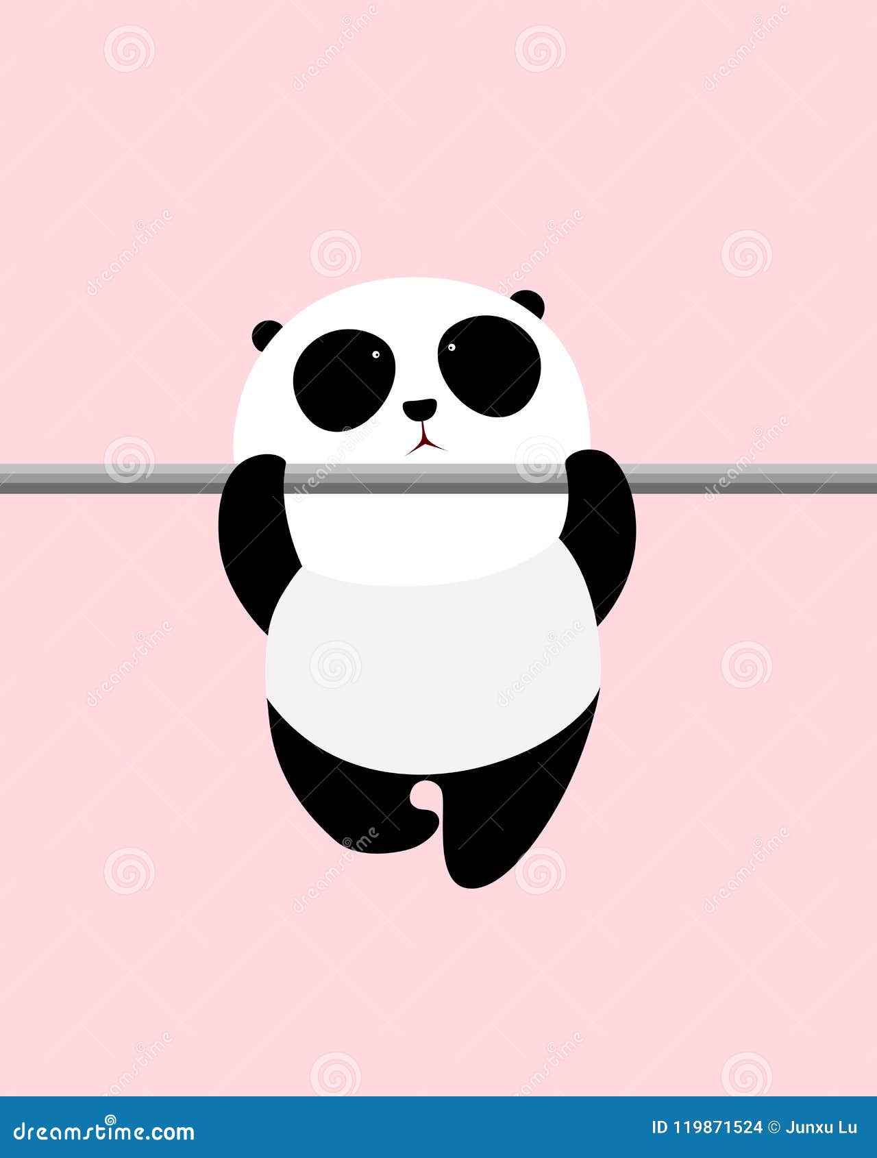 Man Doing TRX Pull Ups Exercise. Flat Vector | CartoonDealer.com #234936731