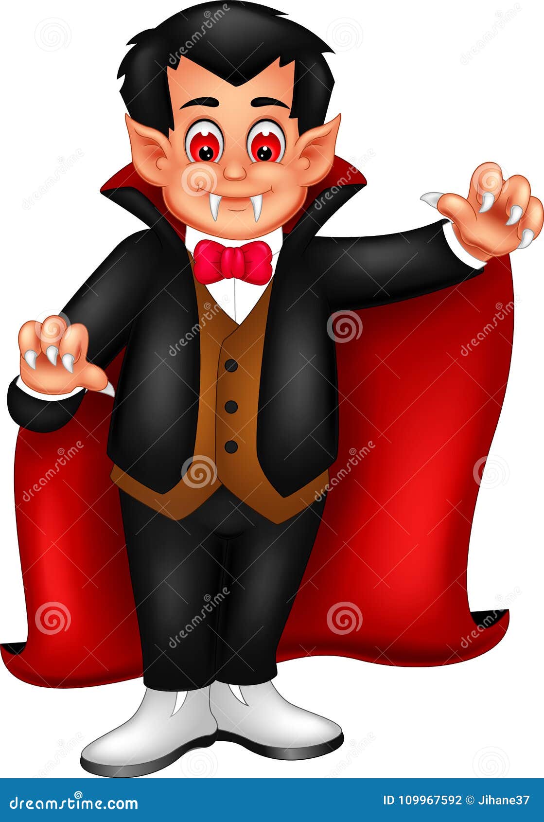 Dracula Cartoon Vector Illustration | CartoonDealer.com #20029094