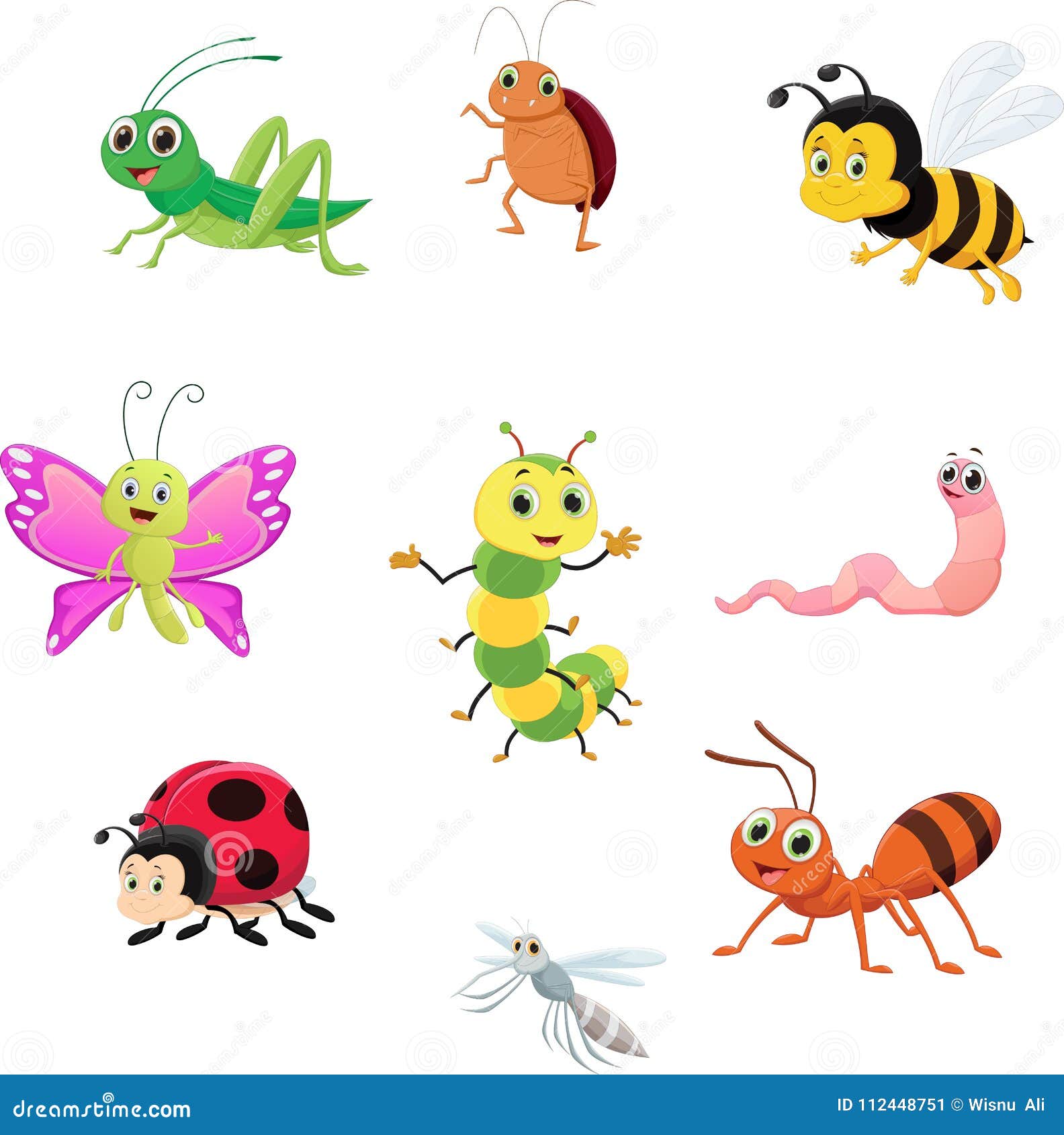 Insect Collection Illustration, Drawing, Engraving, Ink, Line Art ...