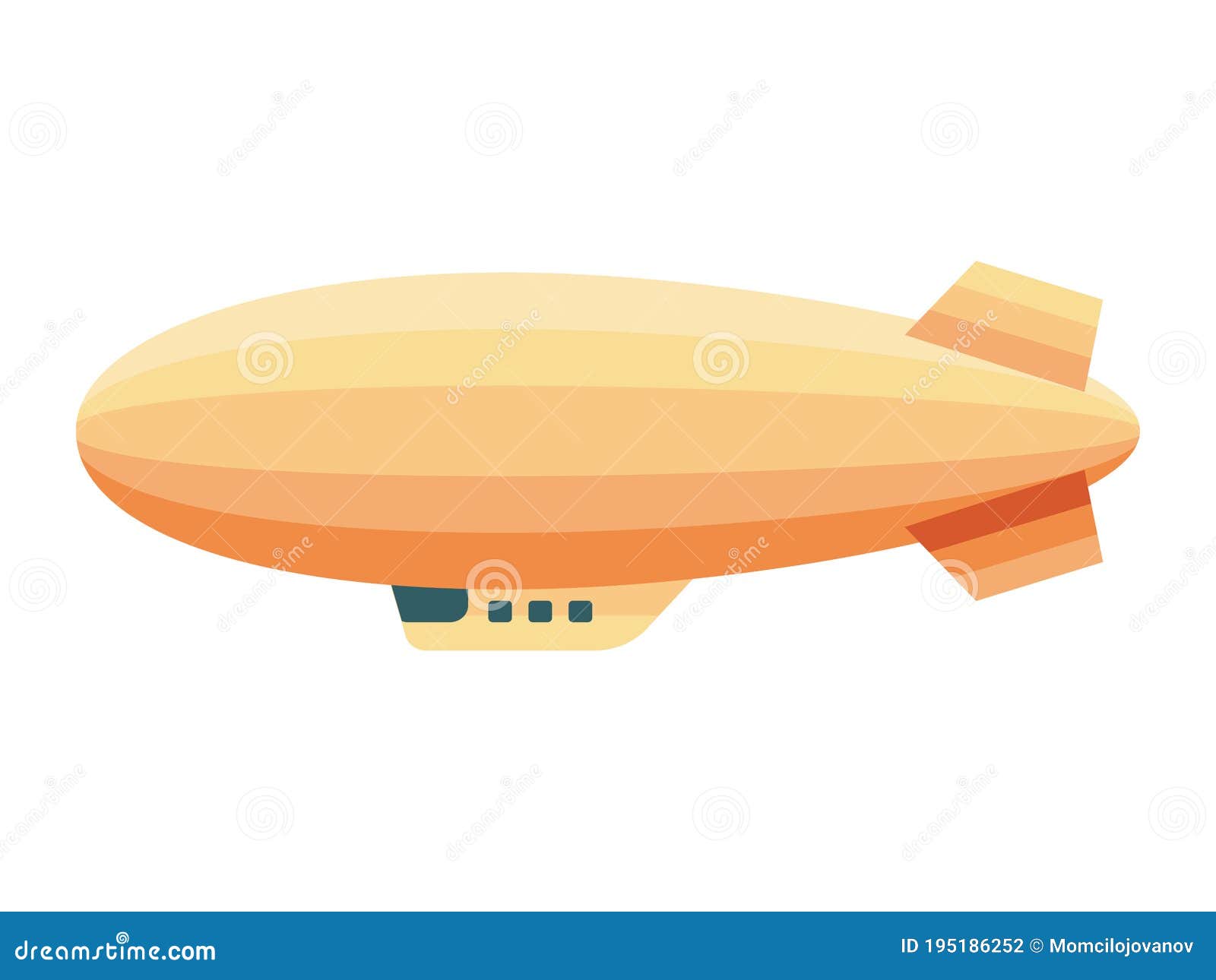 Cartoon Blimp Jigsaw Puzzle Game | CartoonDealer.com #41646457