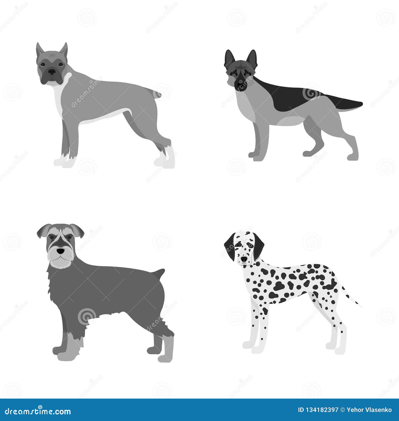 Vector Design of Cute and Icon. Collection of Cute and Stock Symbol for ...