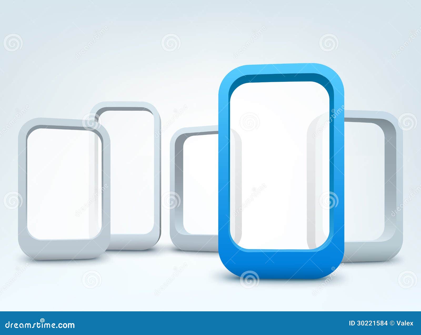 3d frames stock vector. Illustration of exhibit, brochure - 30221584