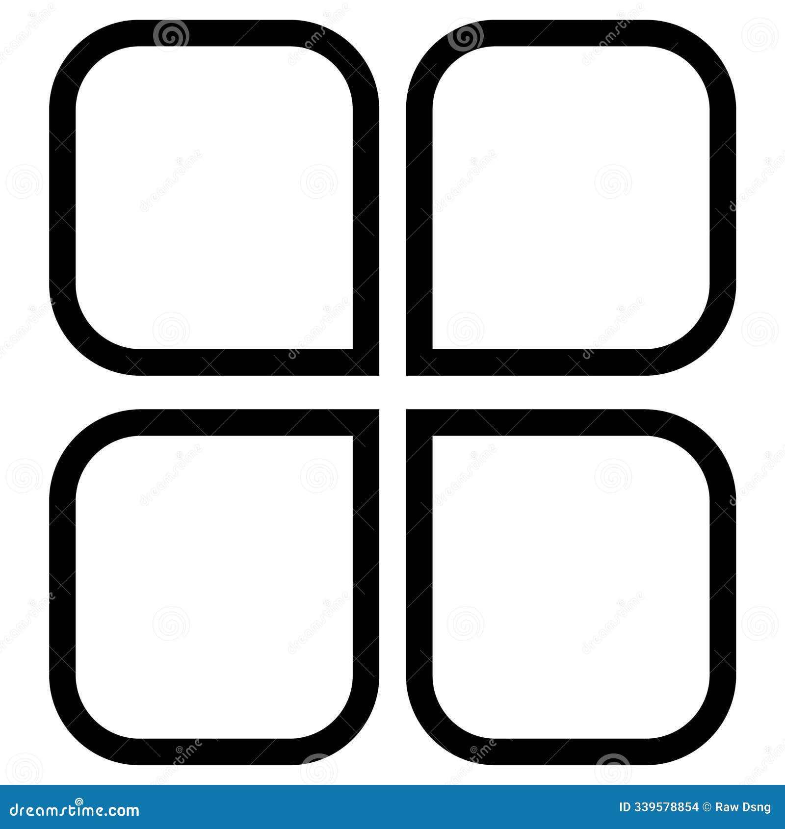 Classify Icon, Black Vector Sign With Editable Strokes, Concept ...