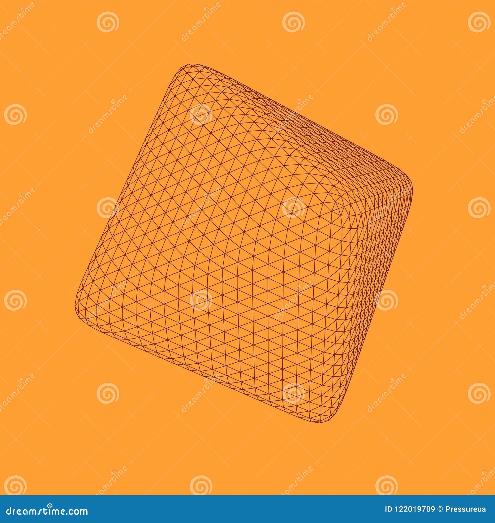 3D Rhombus Vector Illustration Stock Vector - Illustration of ...